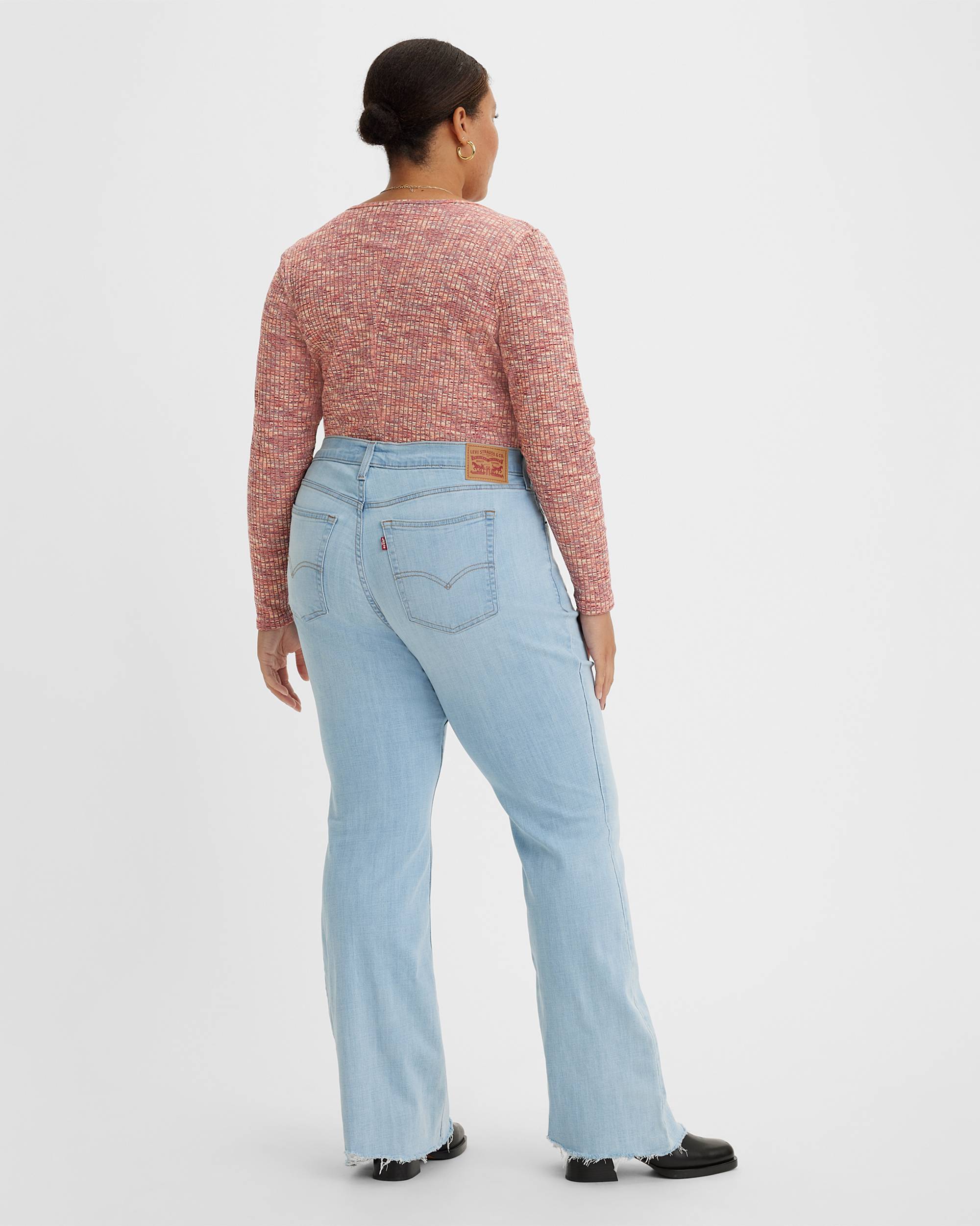 726 High Rise Flare Women's Jeans (plus Size) - Light Wash 726 High Rise Flare Women's Jeans (plus Size) - Light Wash