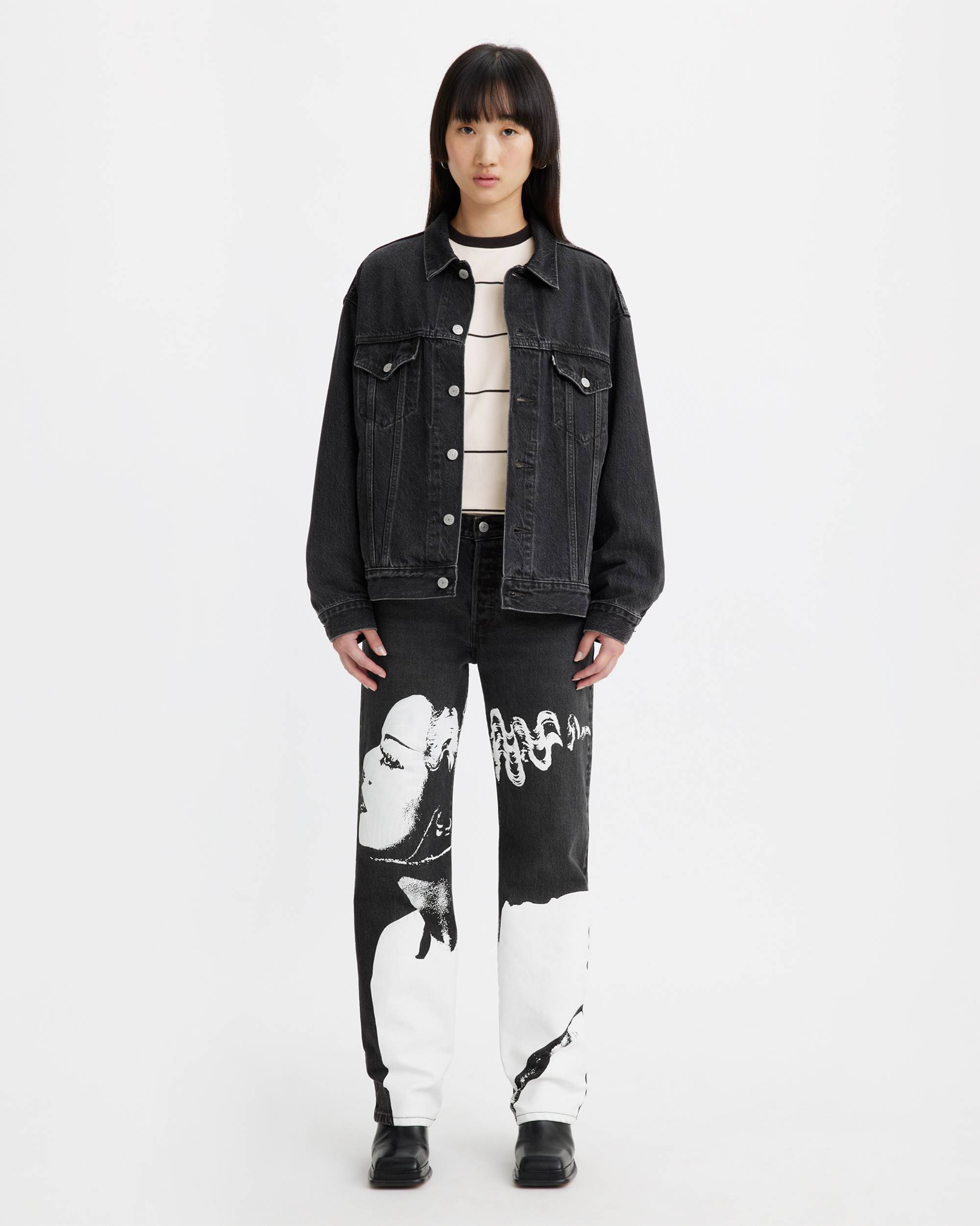Universal Monsters® X Levi's® 501® 90s Women's Jeans - Multi Universal Monsters® X Levi's® 501® 90s Women's Jeans - Multi