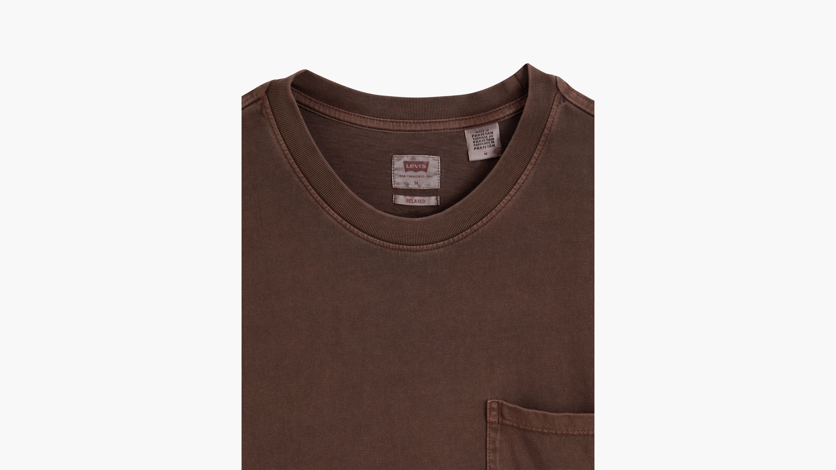 Easy Pocket Tee - Brown | Levi's® AD