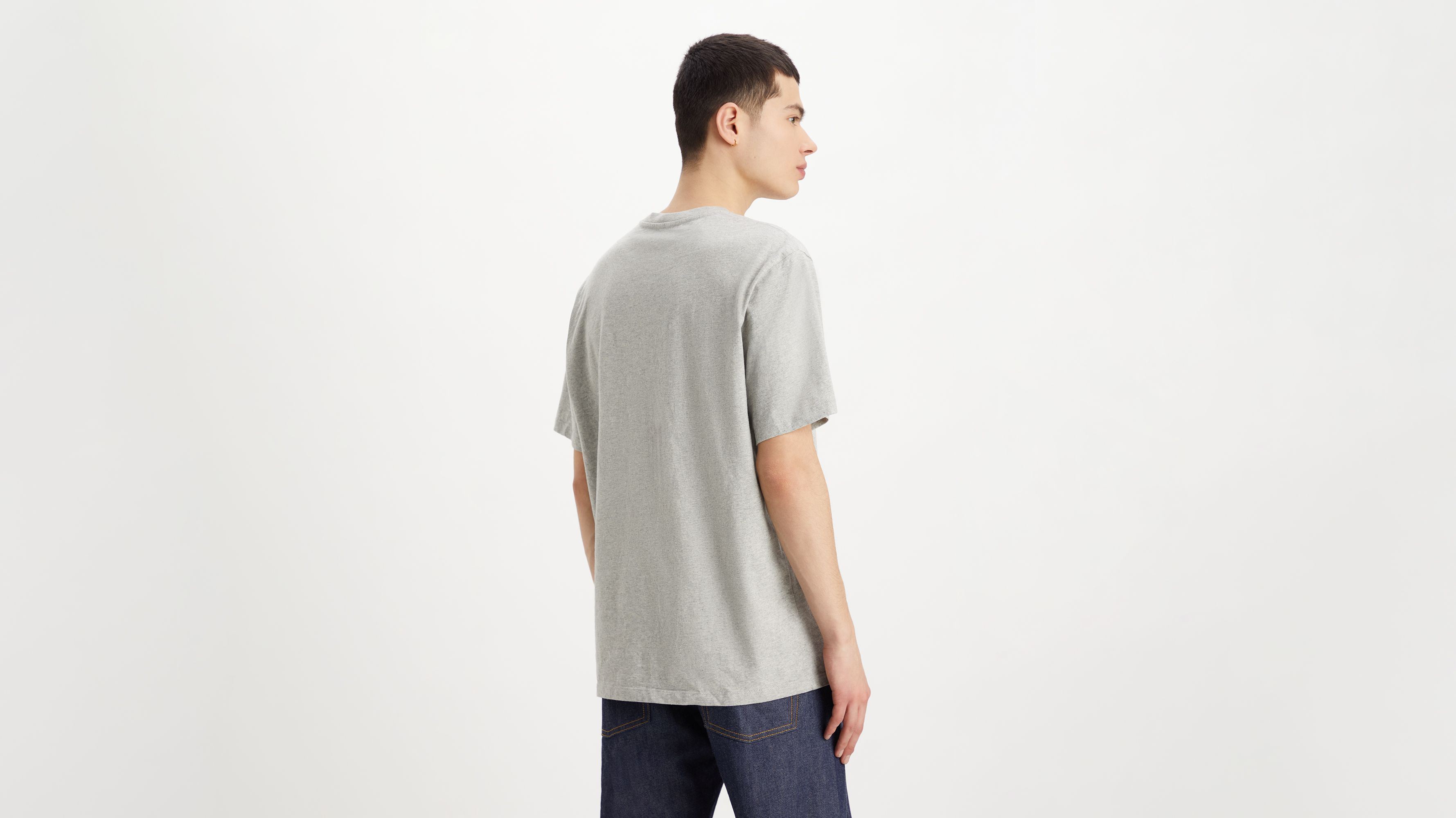 Easy Relaxed Pocket T-shirt - Grey | Levi's® US