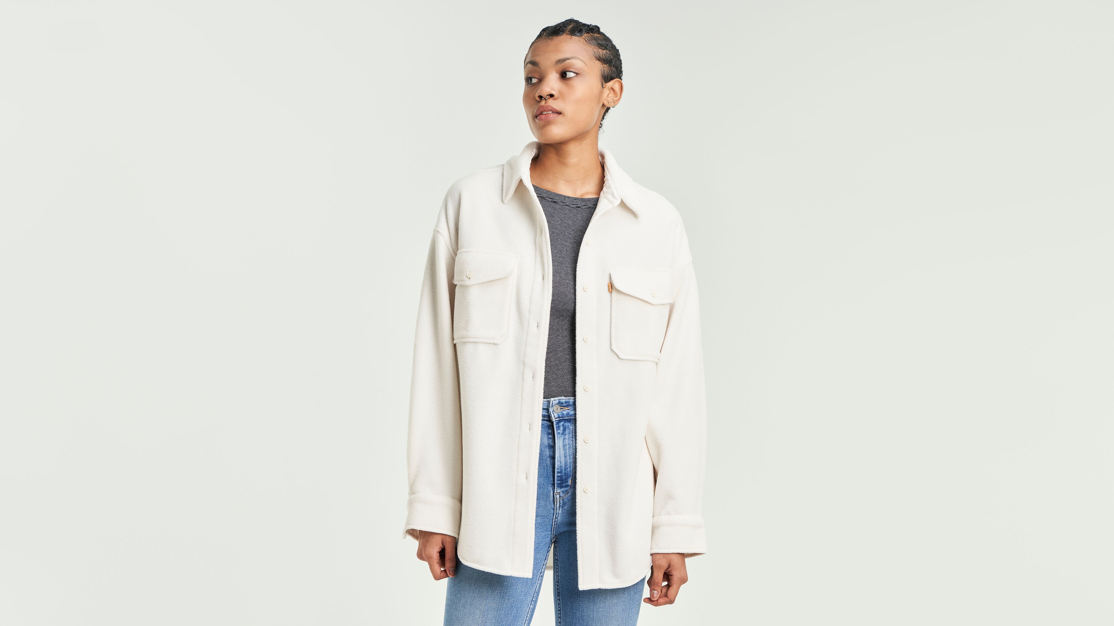 Levi's® Gold Tab™ '90s Cozy Shirt - Neutral | Levi's® AD