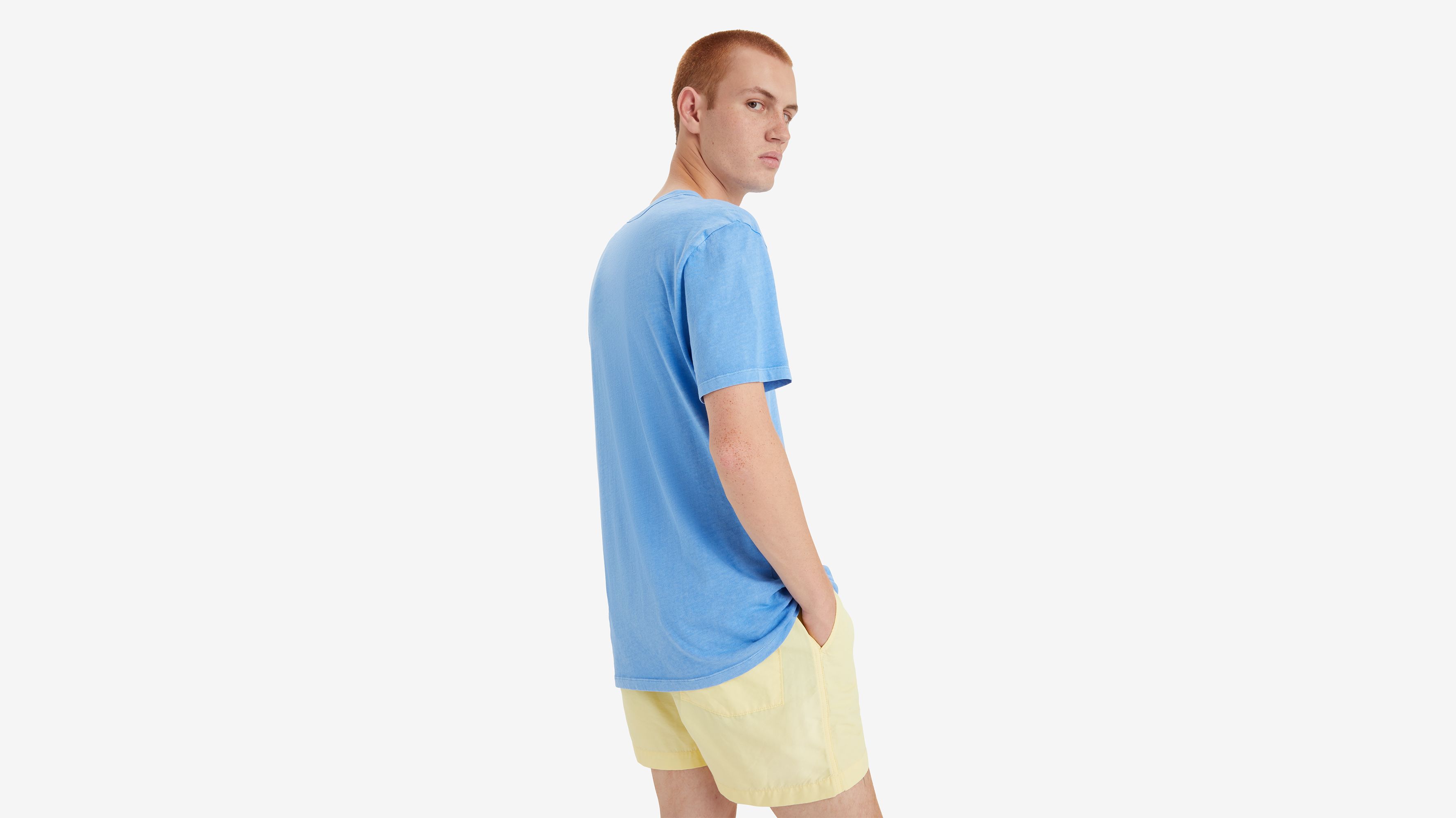 Levi's® Gold Tab™ T-shirt Premium Slim - Bleu | Levi's® FR