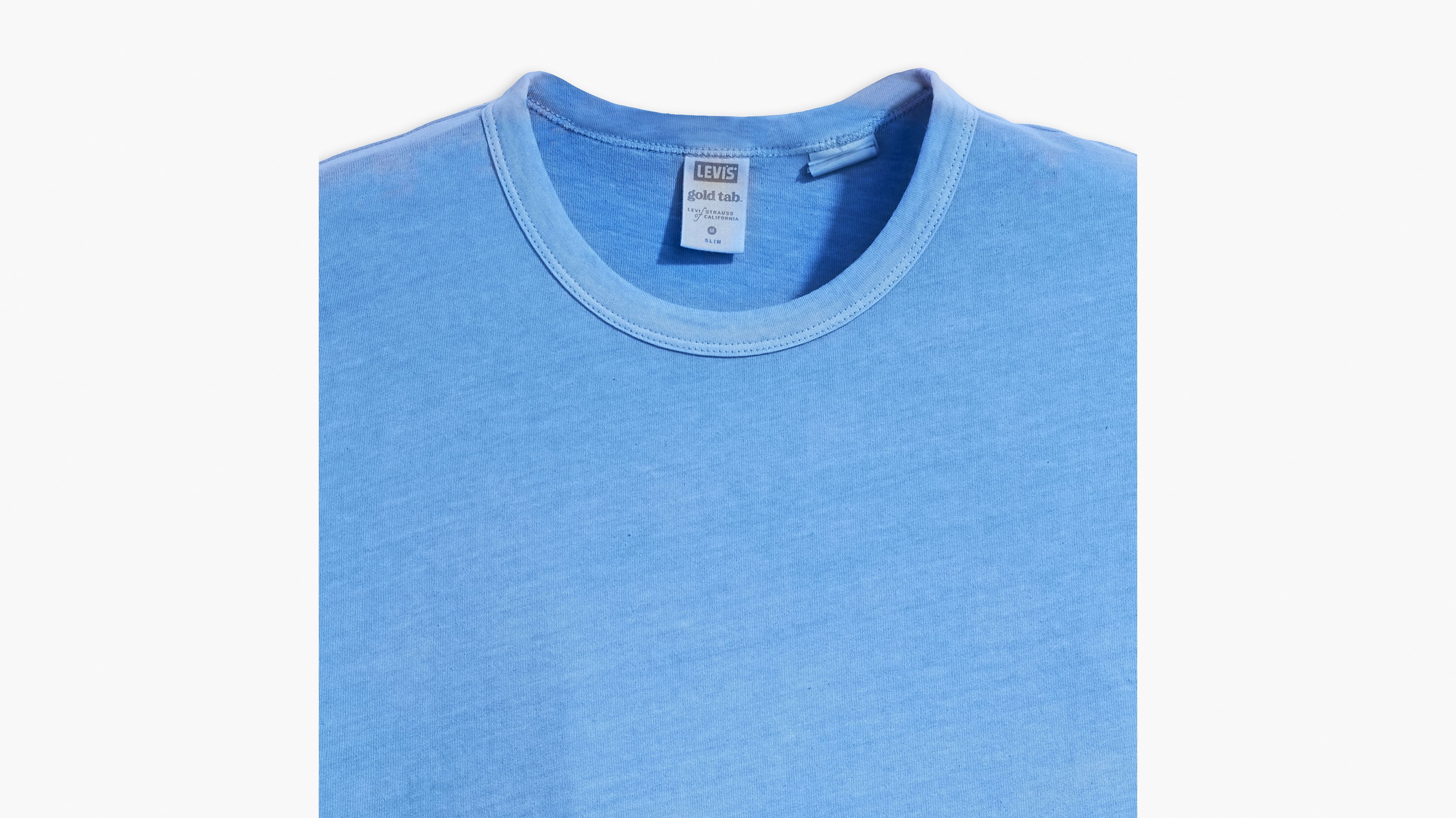 Levi's® Gold Tab™ T-shirt Premium Slim - Bleu | Levi's® FR