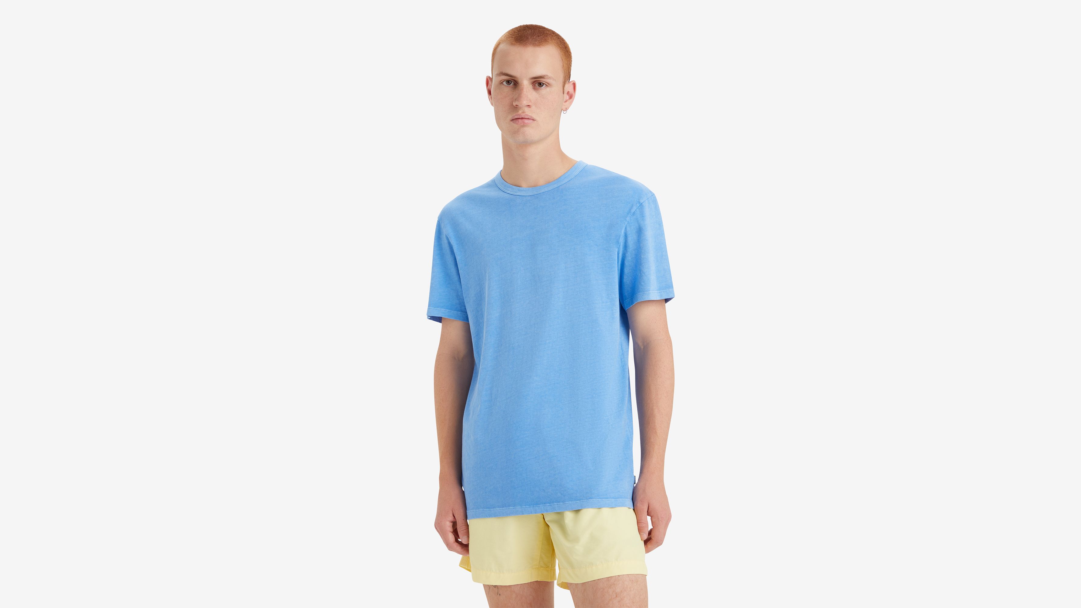 Levi's® Gold Tab™ T-shirt Premium Slim - Bleu | Levi's® FR