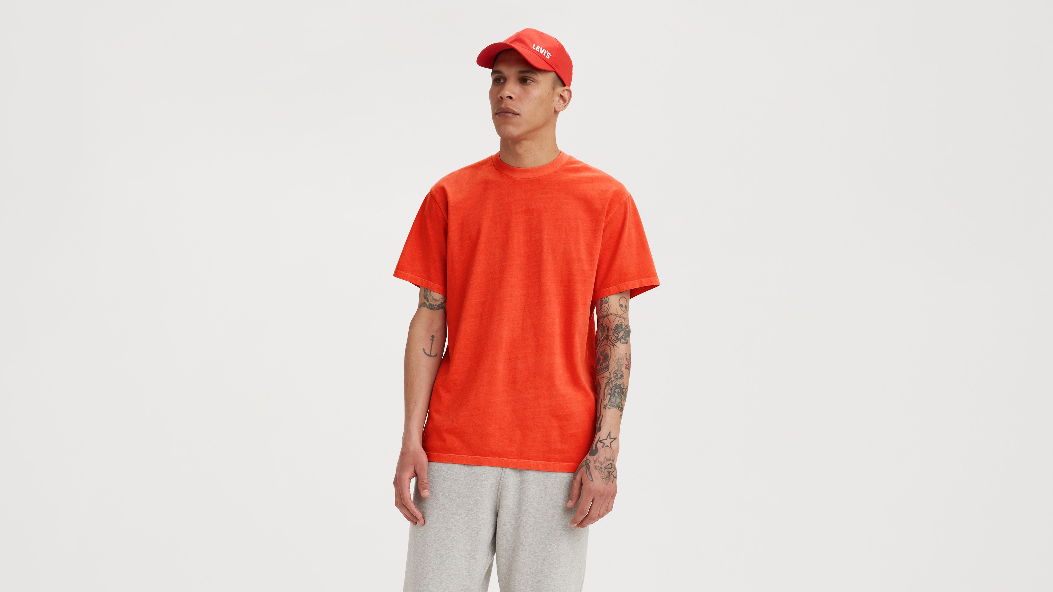 Gold Tab™ T-shirt - Red | Levi's® US