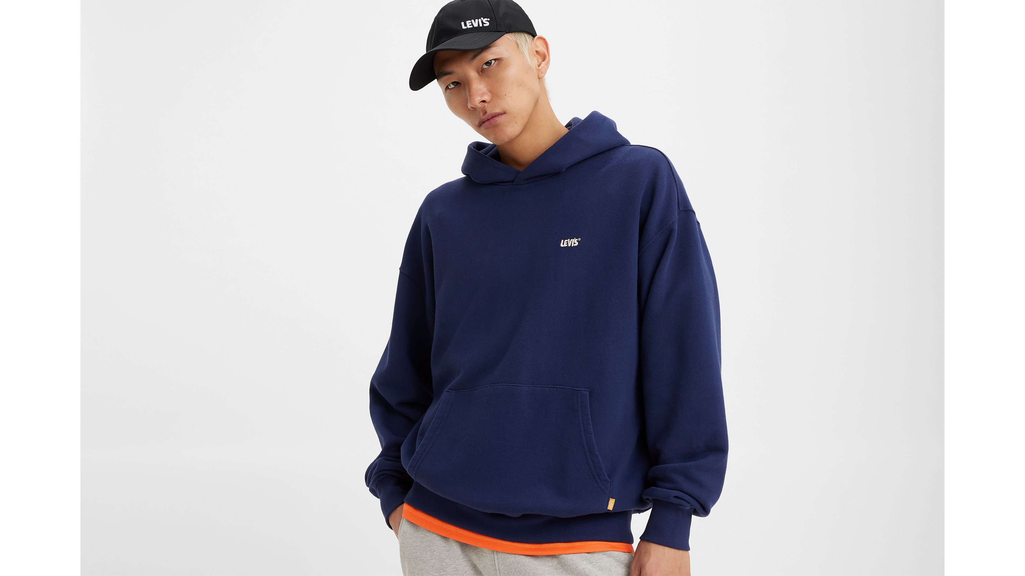 Gold Tab™ Hoodie Sweatshirt - Blue | Levi's® US