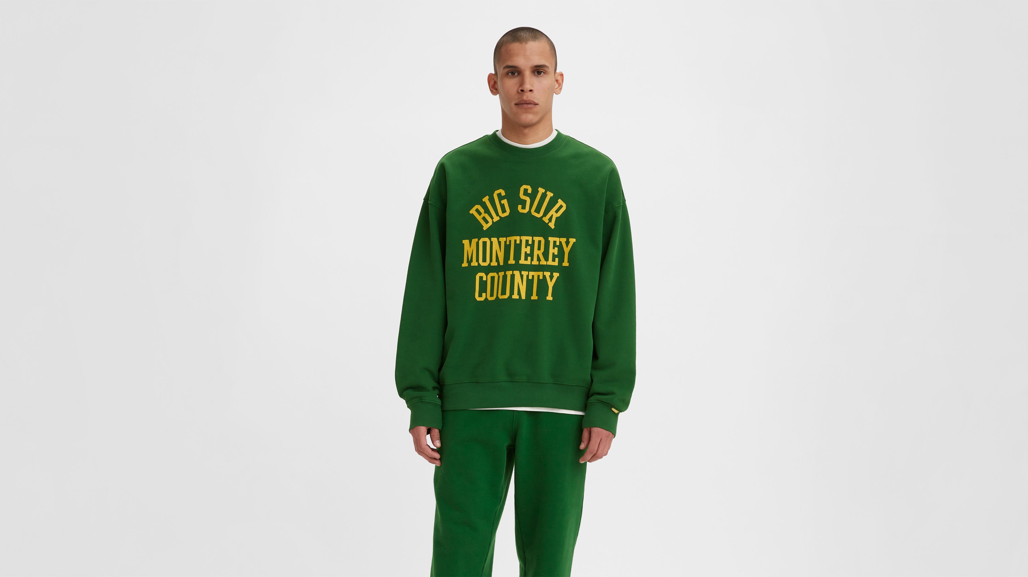 Gold Tab™ Crewneck Sweatshirt - Green | Levi's® US
