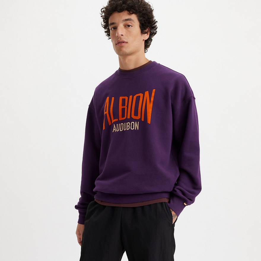Gold Tab™ Crewneck Sweatshirt - Blue | Levi's® CA Gold Tab™ Crewneck Sweatshirt - Blue | Levi's® CA
