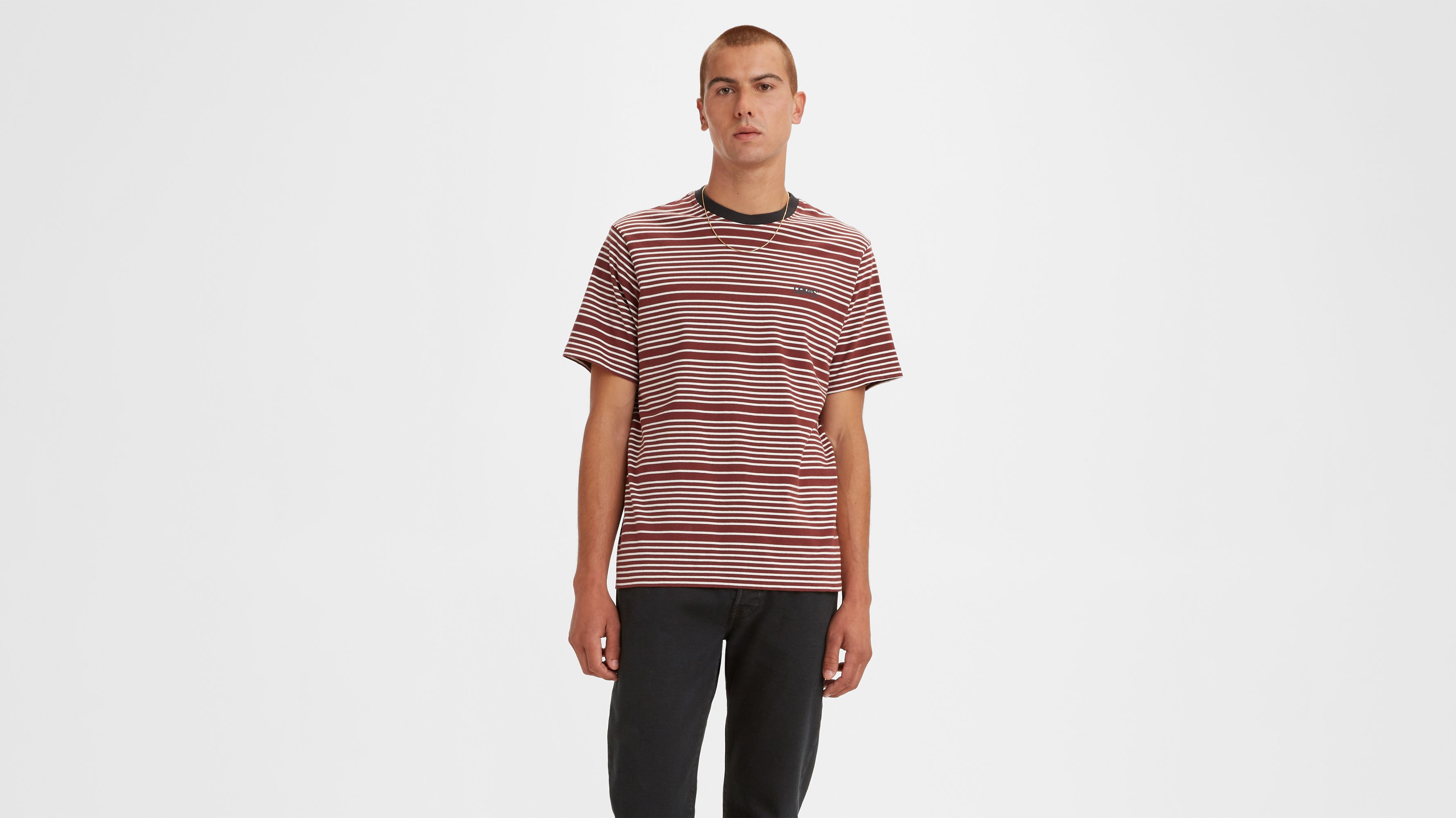 Relaxed Fit Tee Surf Logo - Red | Levi's® IT