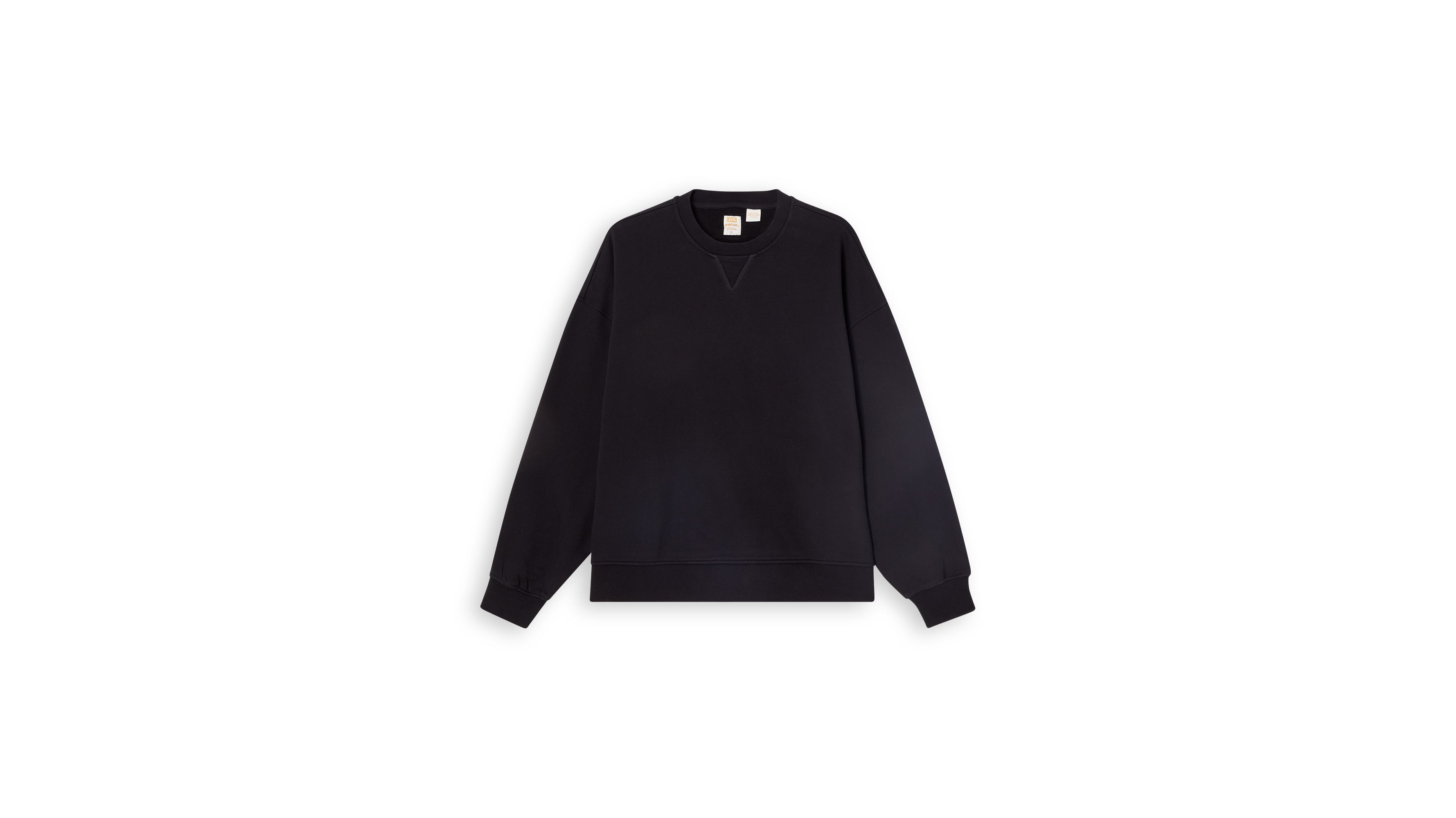 Levi's® Gold Tab™ Crewneck Sweatshirt (plus Size) - Black | Levi's® IE