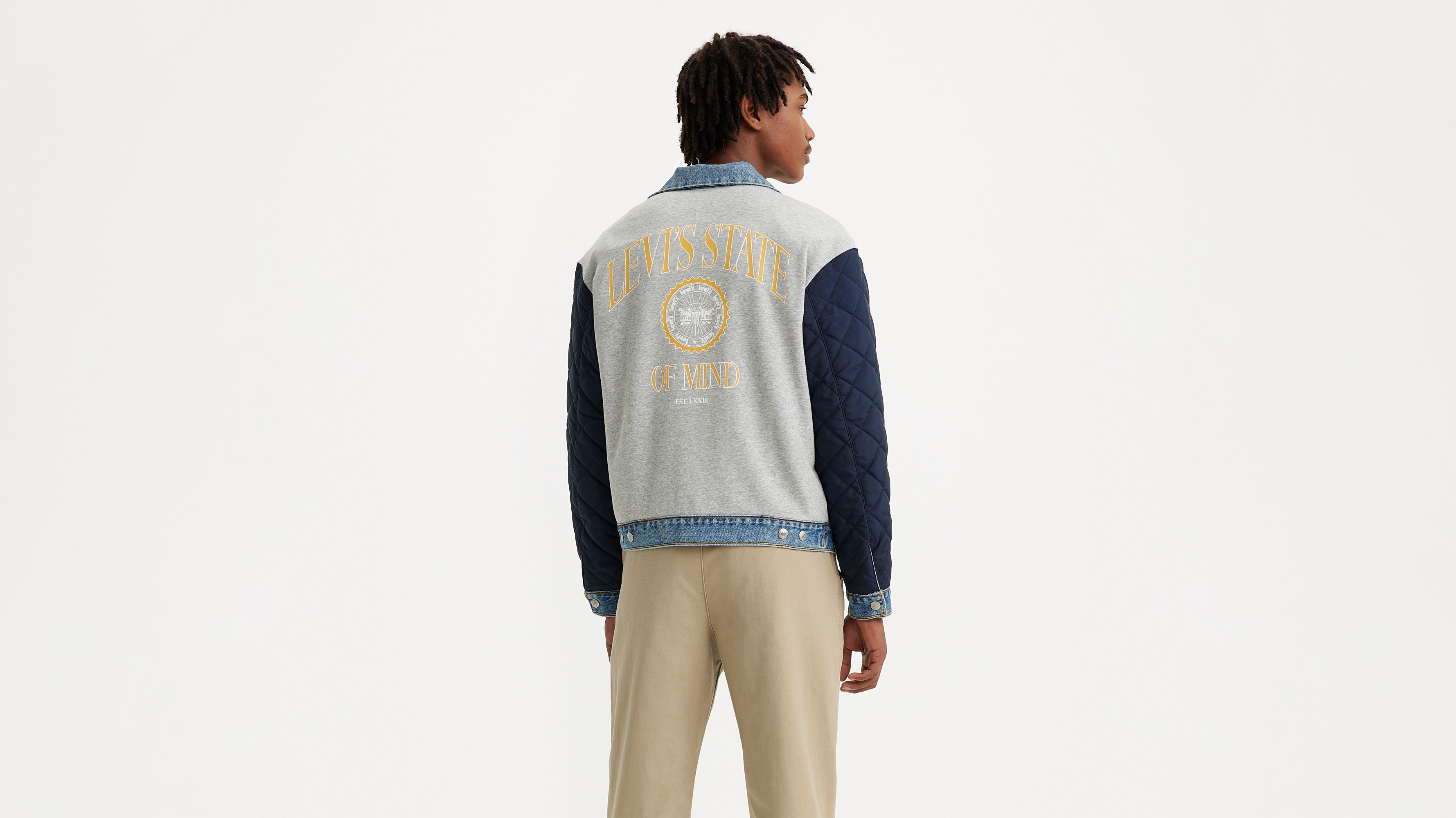 Vintage Reversible Varsity Trucker Jacket - Medium Wash | Levi's® US