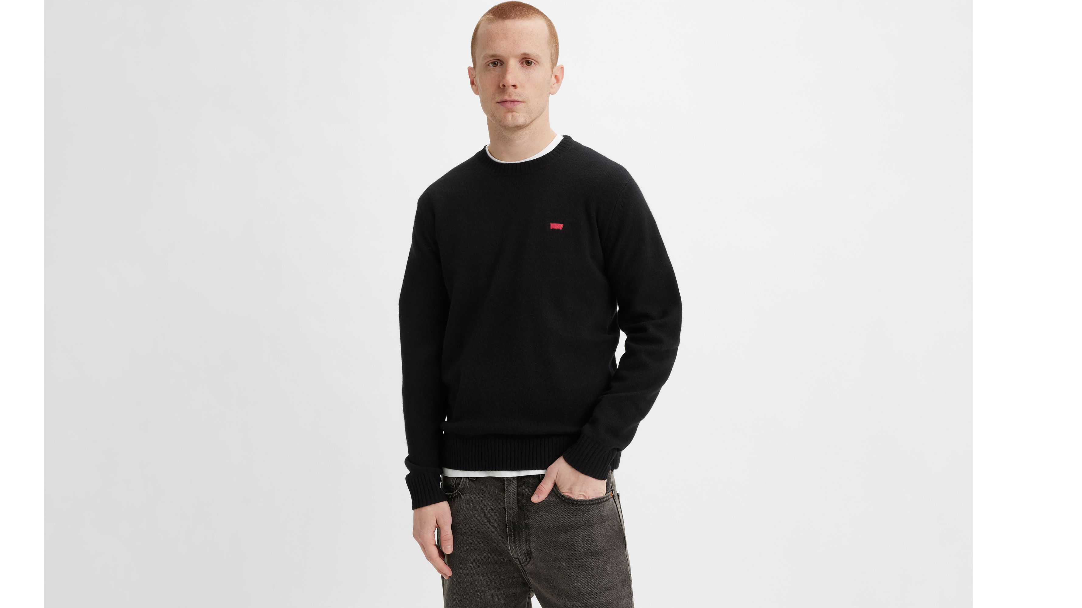 Original Housemark Sweater - Black | Levi's® GB