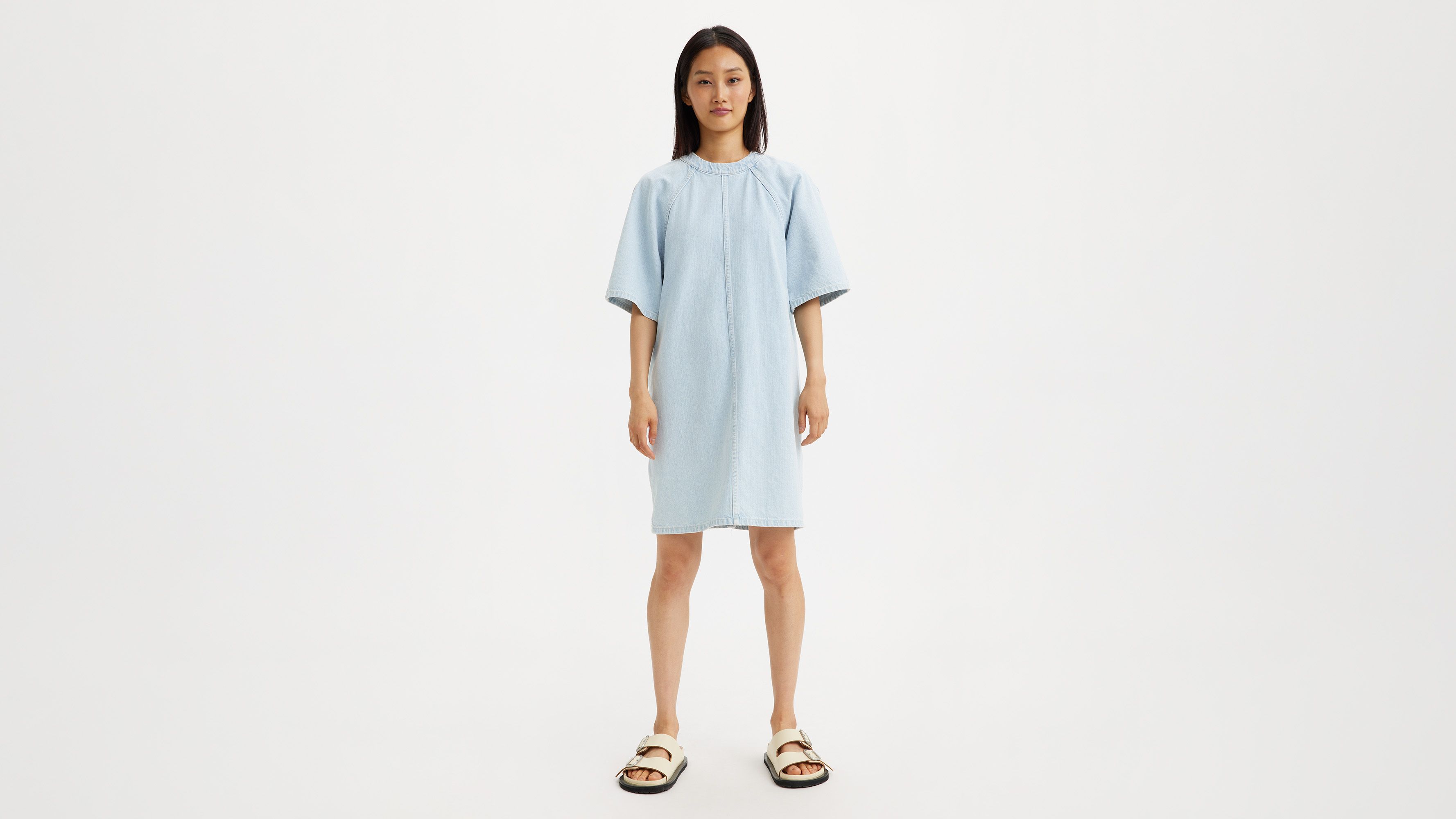 Levi's® Made & Crafted® Sport Dress - Blue | Levi's® CZ