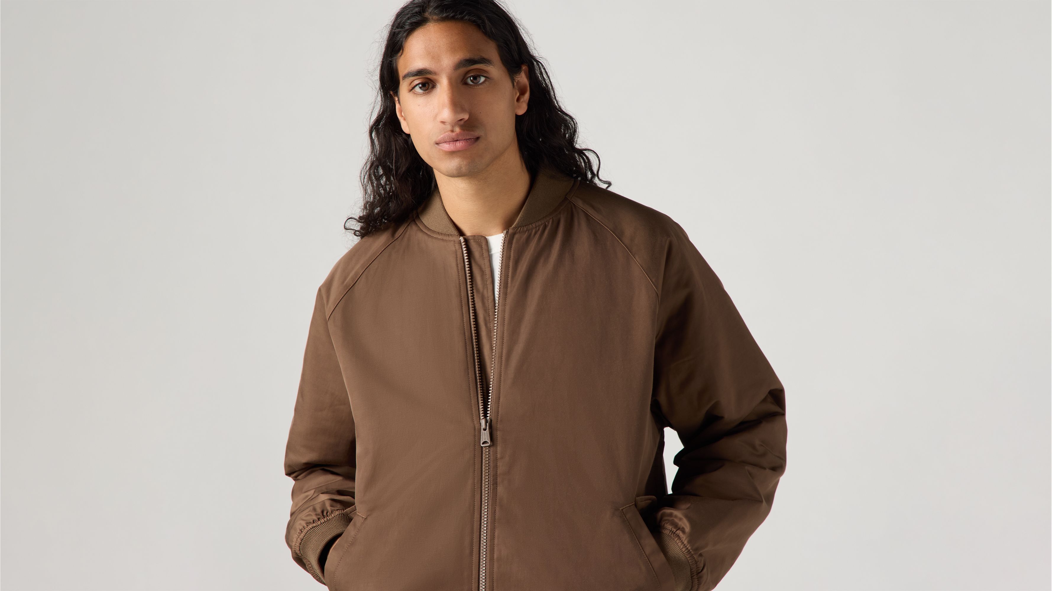 Filbert Flight Jacket - Brown | Levi's® DK