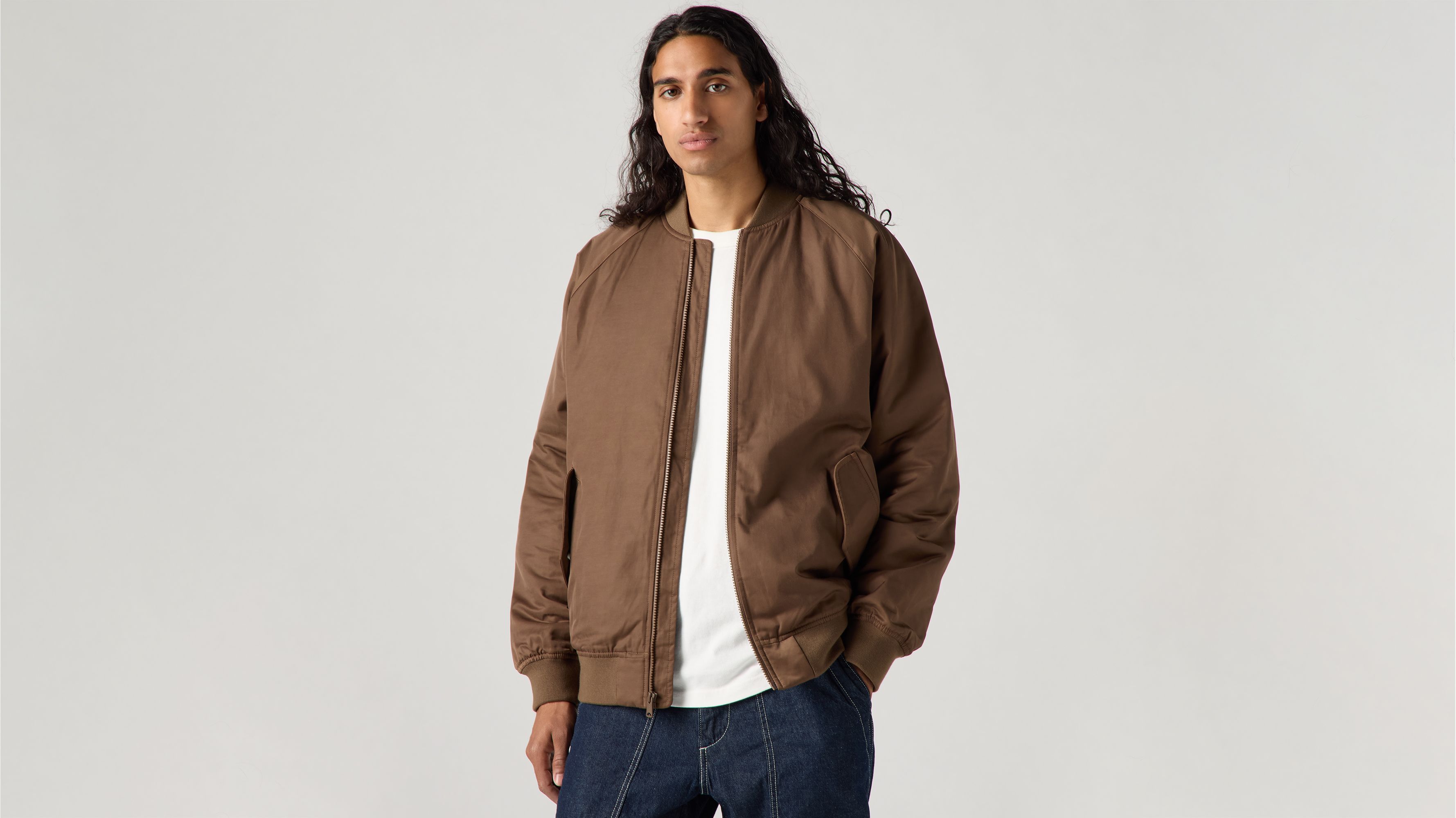 Filbert Flight Jacket - Brown | Levi's® CH