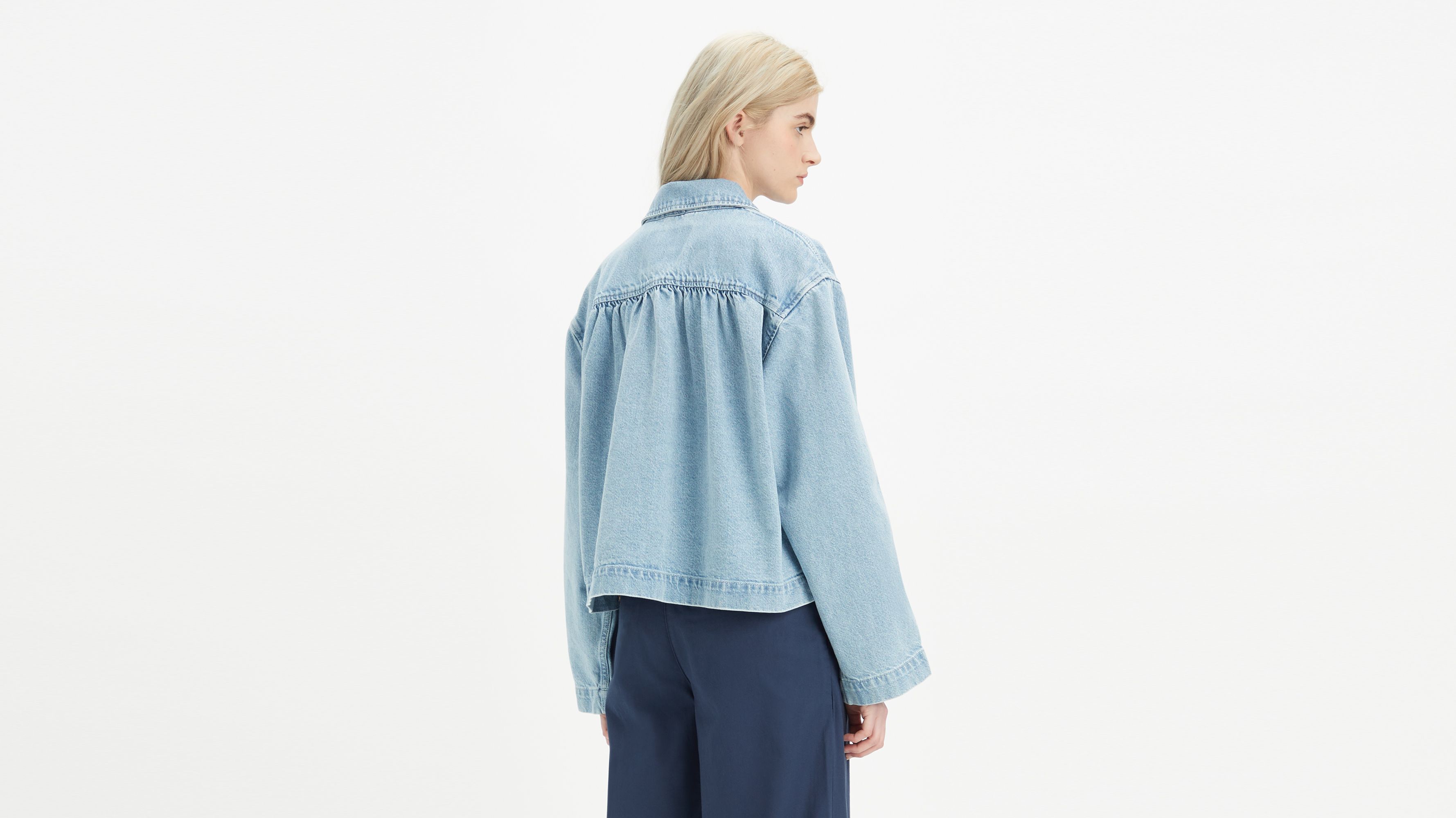 Kaede Cotton Prep Coat - Light Wash | Levi's® US
