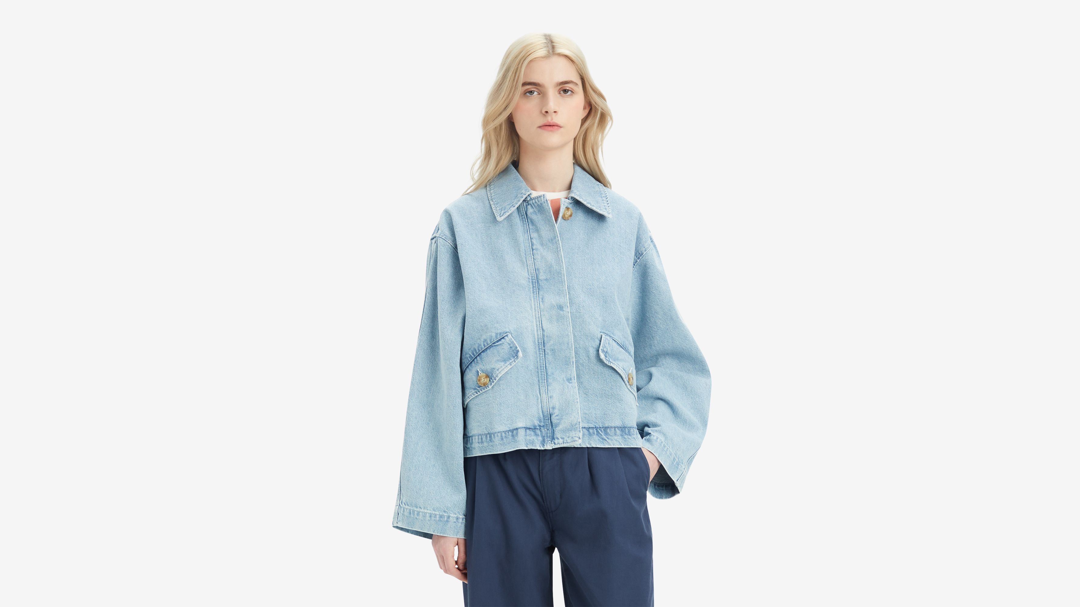 Kaede Cotton Prep Coat - Light Wash | Levi's® US
