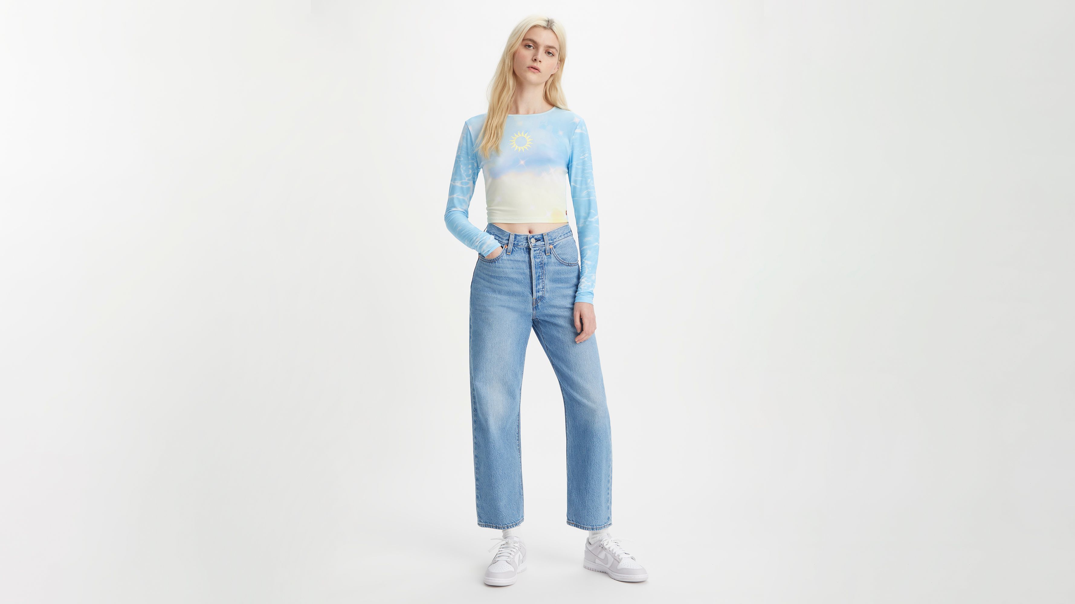 Graphic Second Skin Top - Blue | Levi's® US
