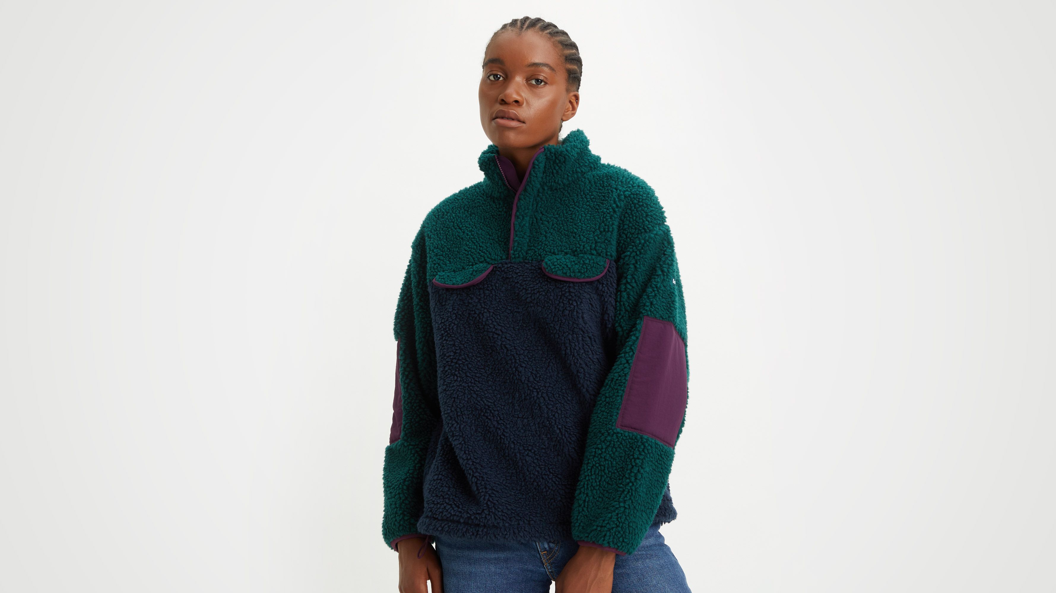 Montana Sherpa Jacket - Blue | Levi's® LI