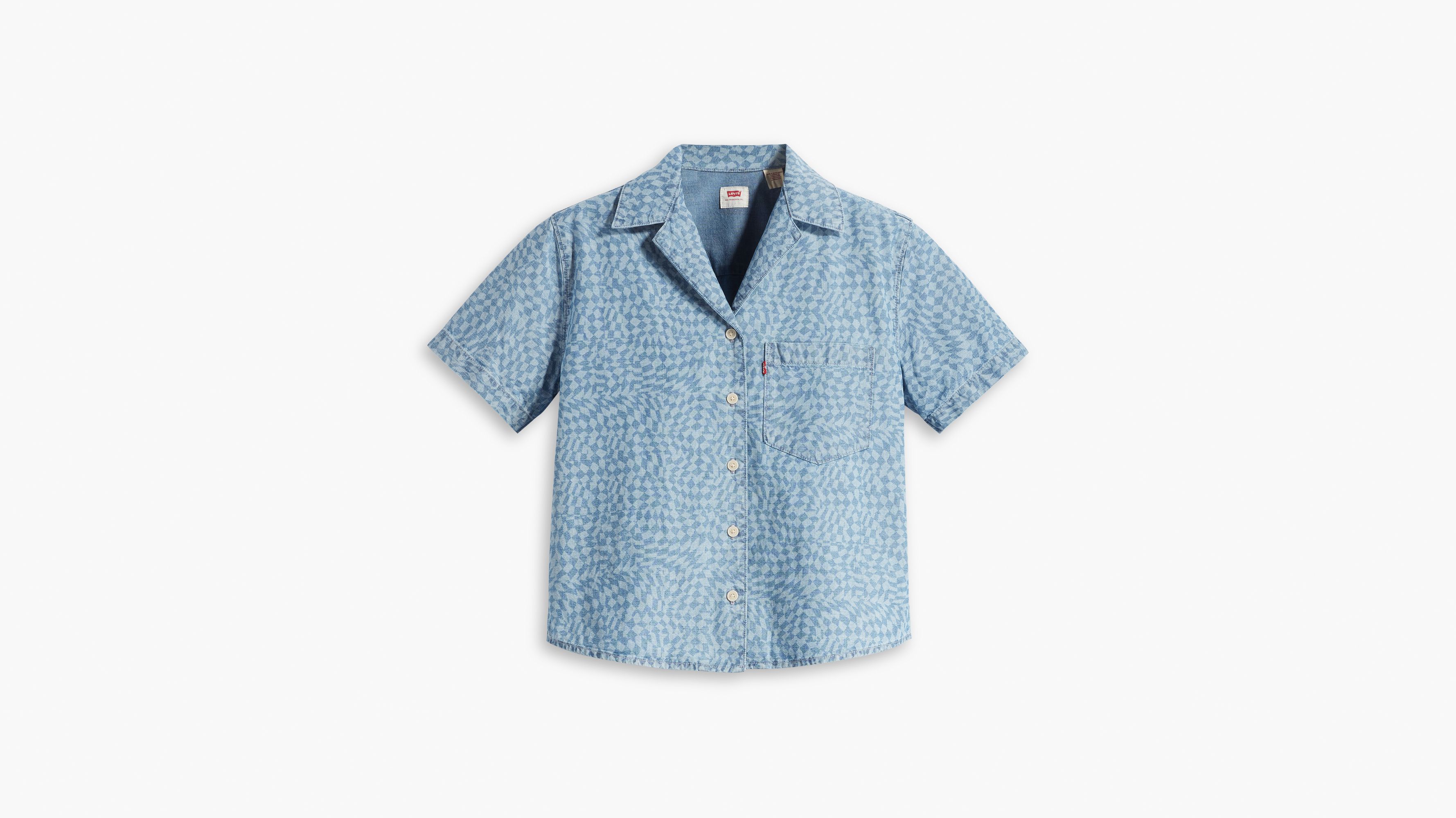 Aiden Short Sleeve Shirt - Blue | Levi's® CH