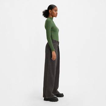 Pleated Baggy Dad Women's Jeans - Black | Levi's® US Pleated Baggy Dad Women's Jeans - Black | Levi's® US