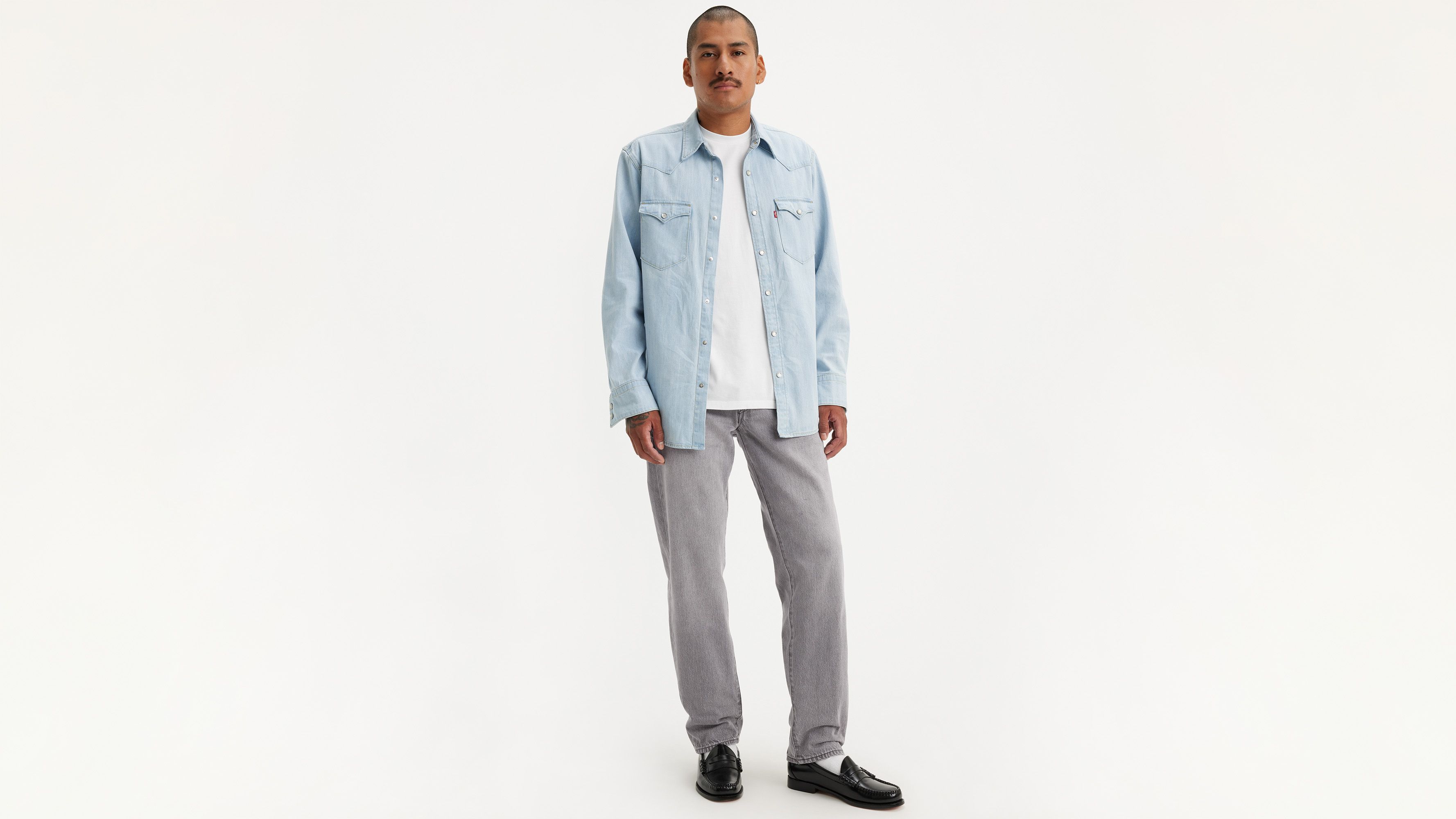 Levi's® 501® Original Jeans - Grey | Levi's® GB