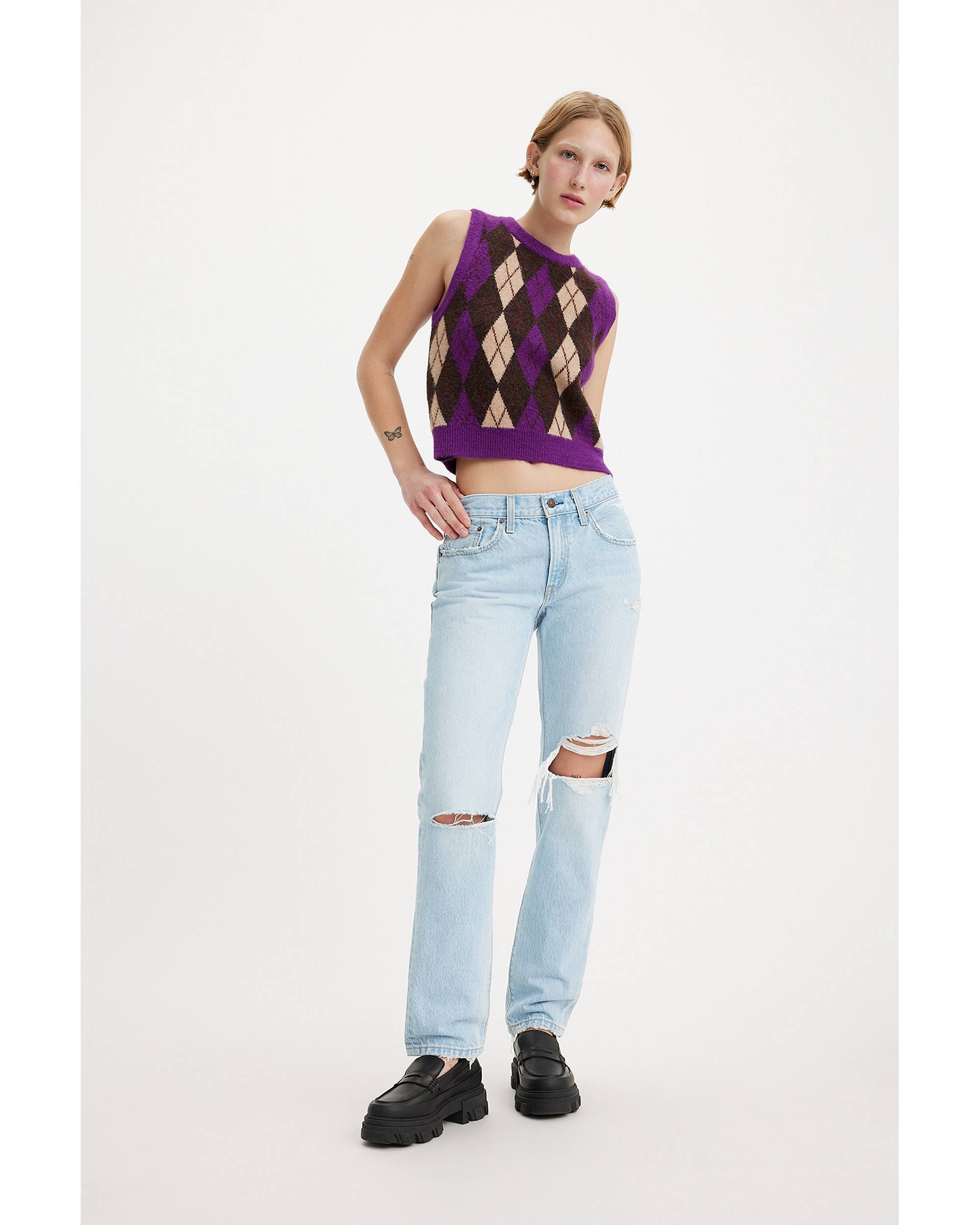 Middy Straight Women's Jeans - Light Wash | Levi's® CA Middy Straight Women's Jeans - Light Wash | Levi's® CA