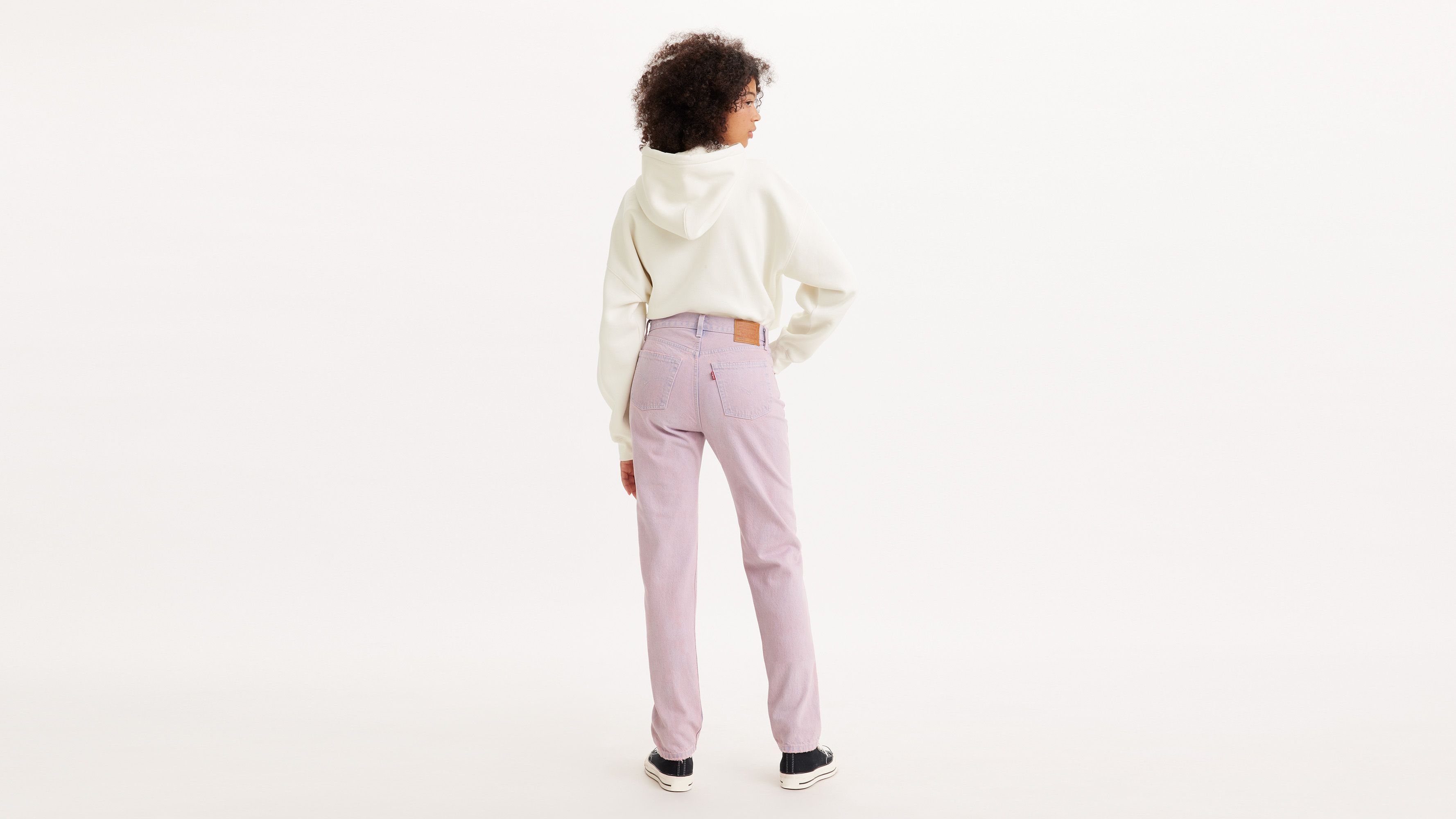 501® '81 Women's Colored Denim Jeans - Pink | Levi's® US