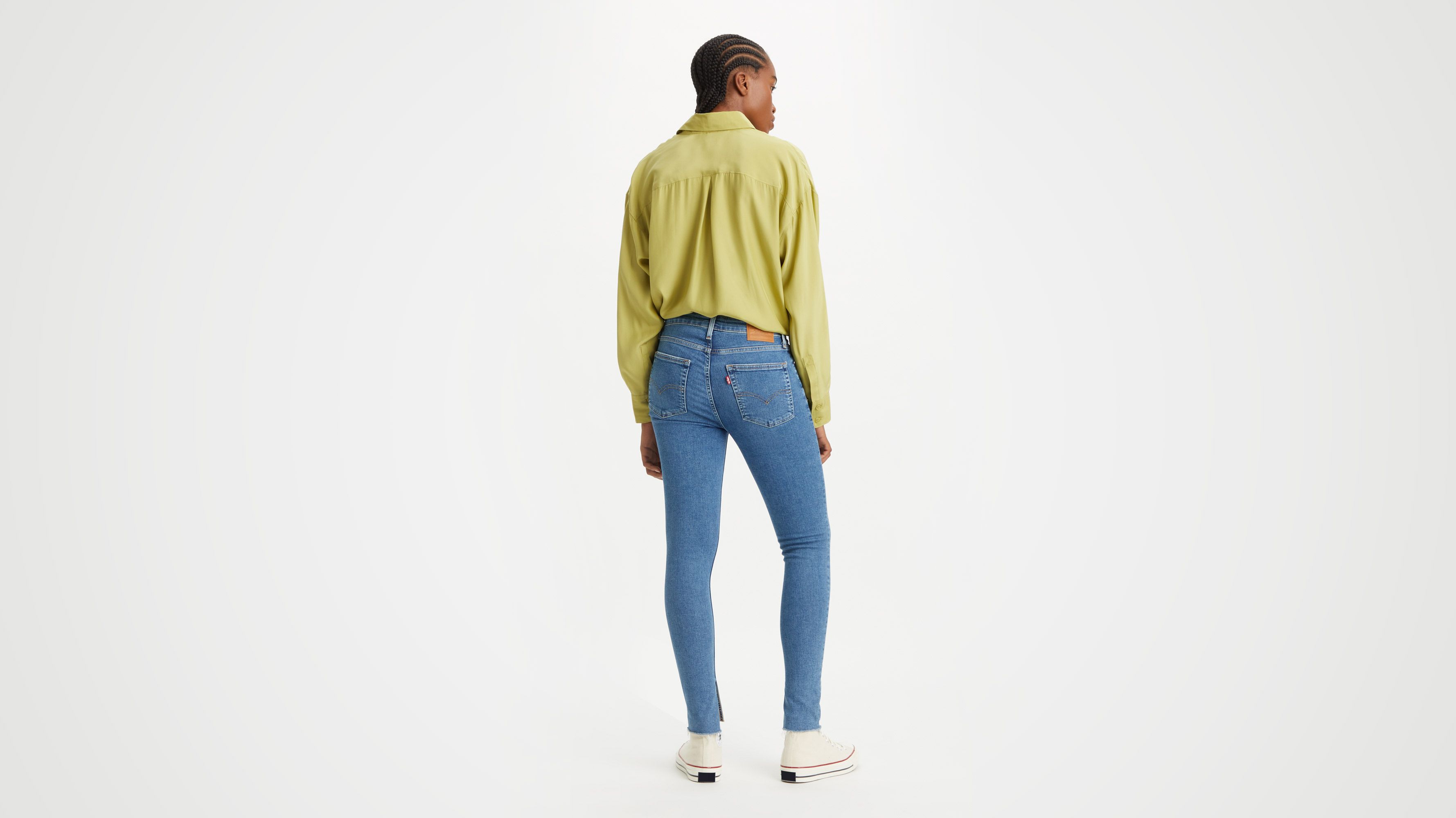 721™ High Rise Skinny Jeans - Blue | Levi's® SM
