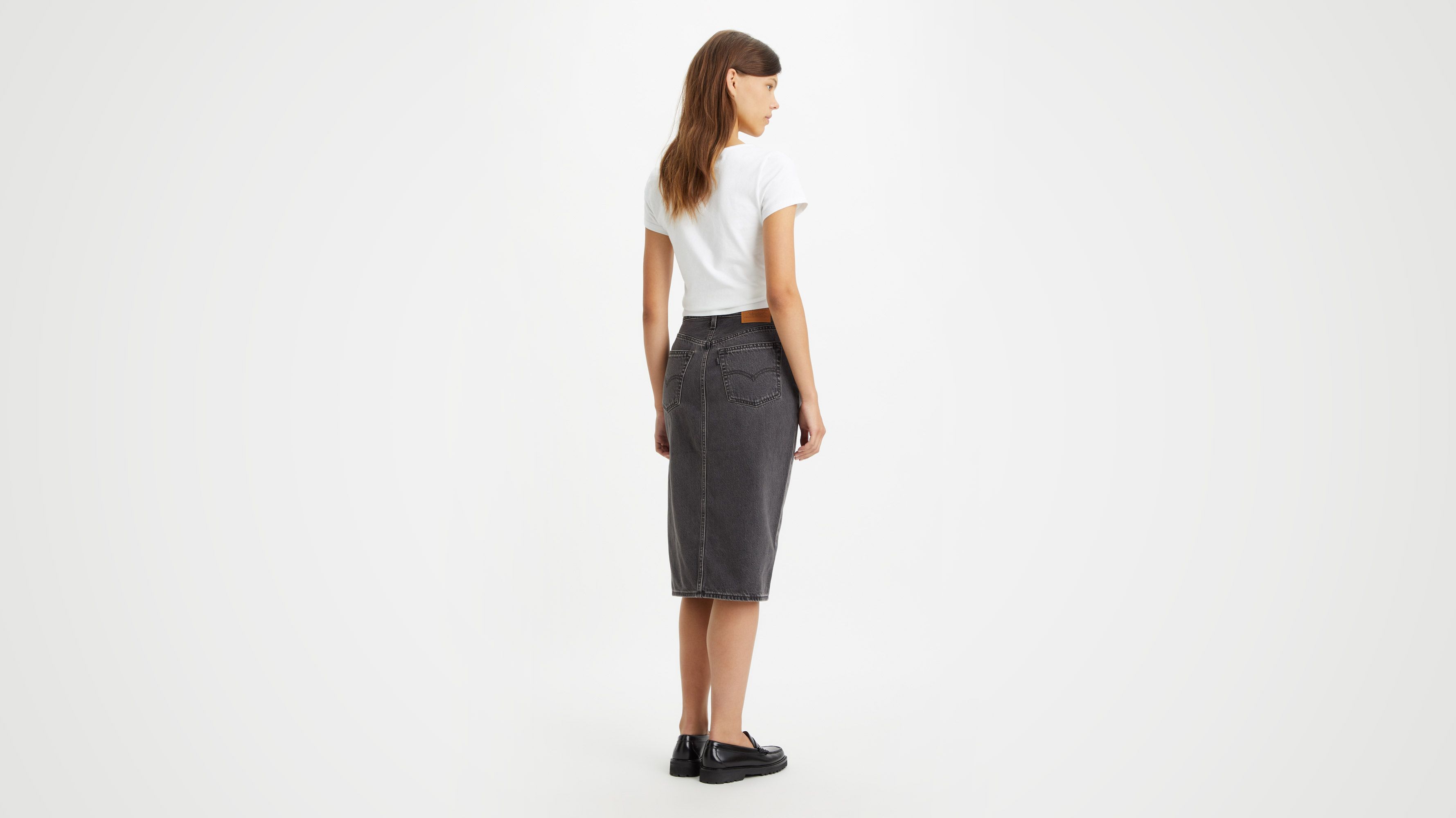Side Slit Skirt - Black | Levi's® US