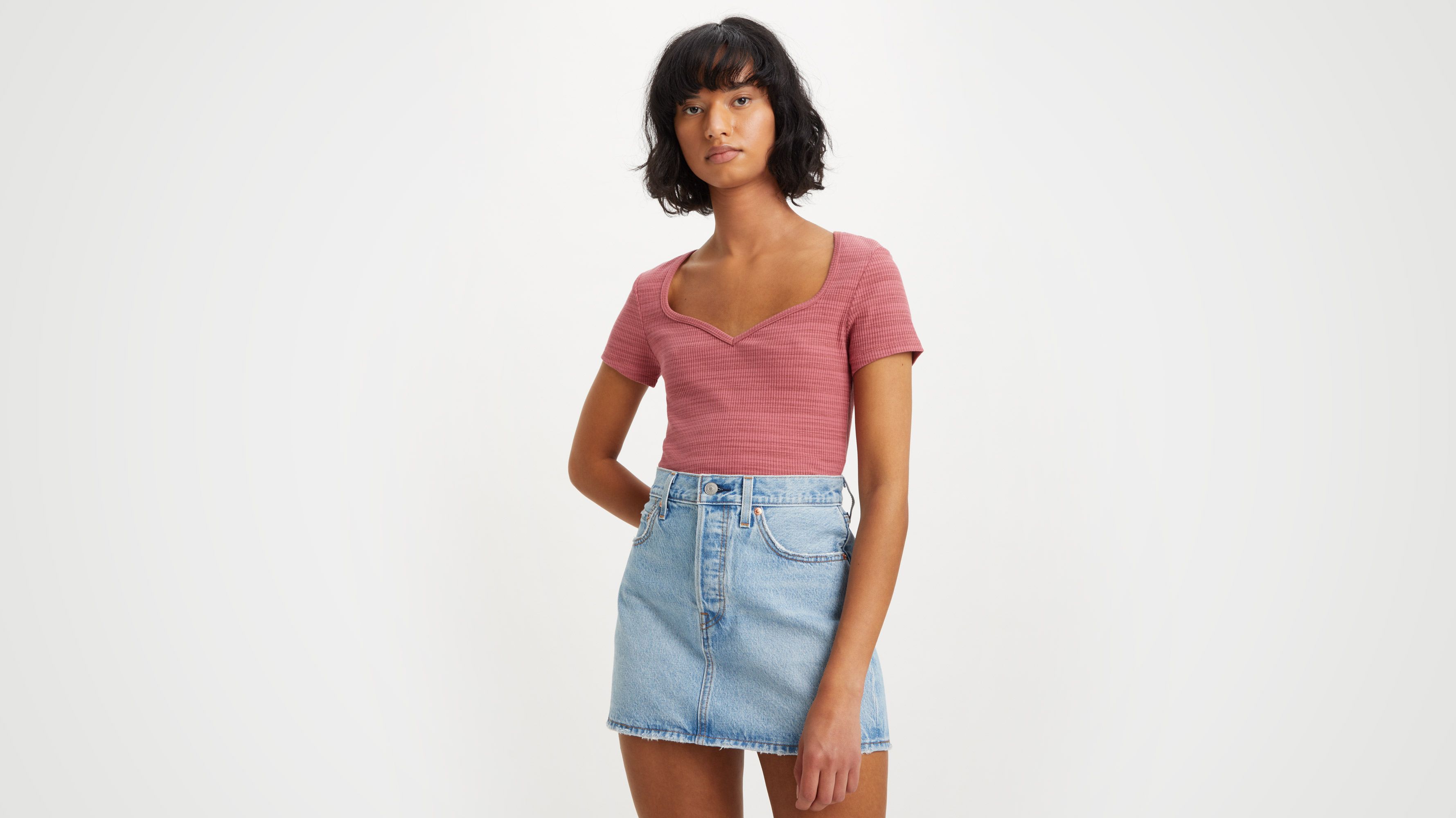 Carrie Sweetheart Top - Red | Levi's® US