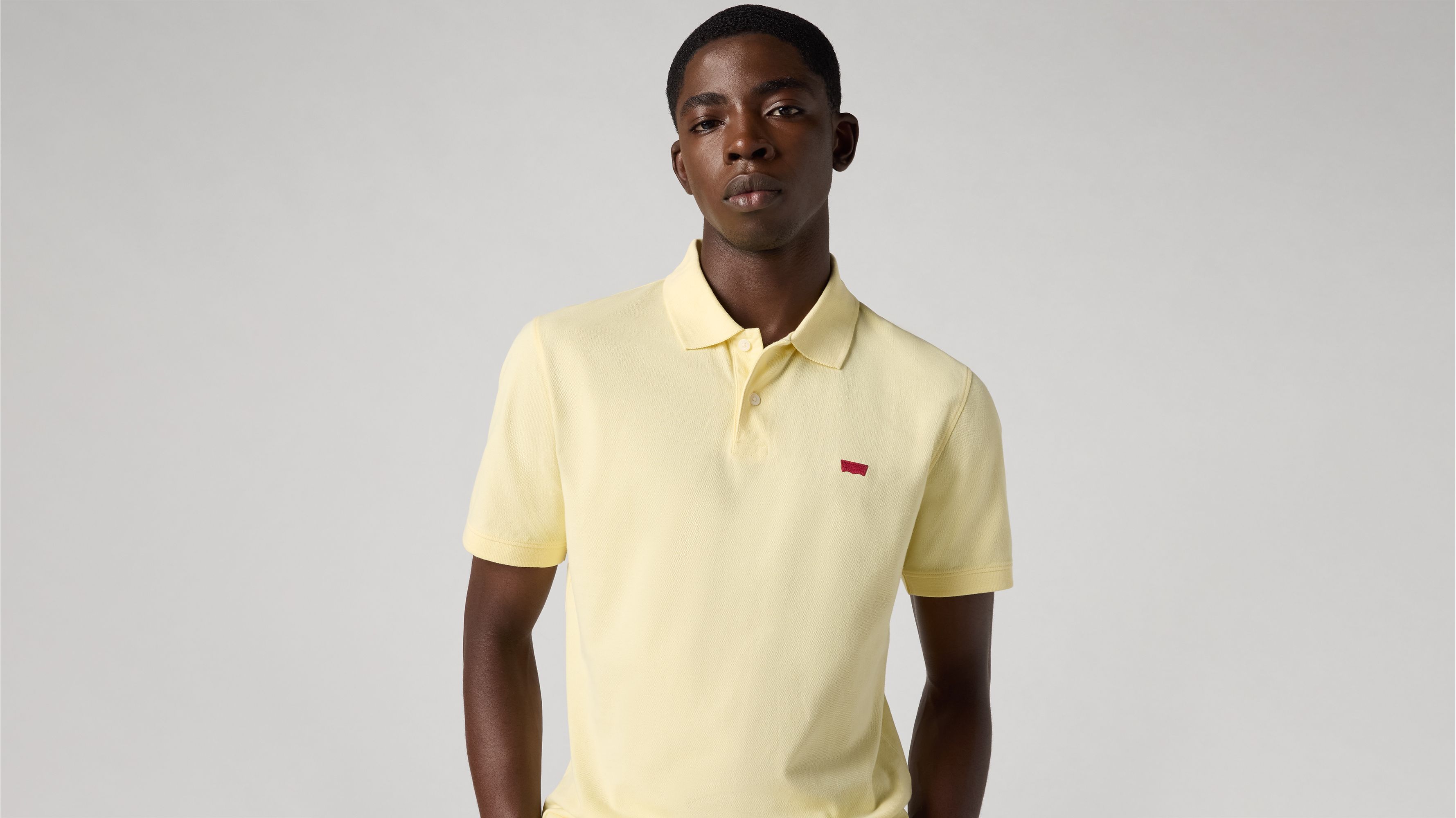 Slim Housemark Polo Shirt - Yellow | Levi's® DK
