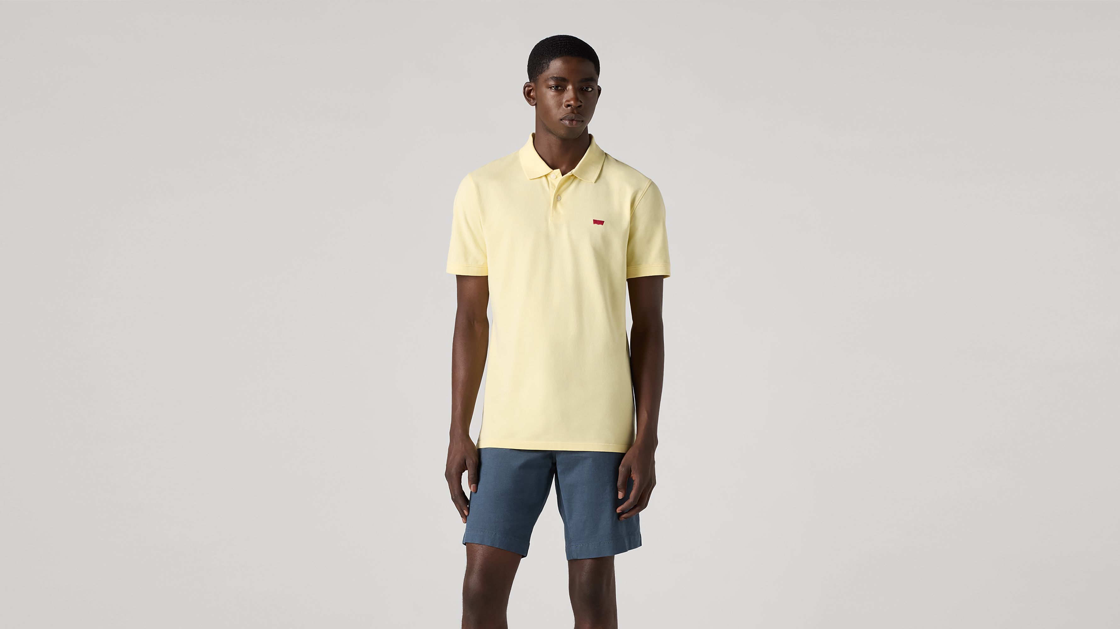 Slim Housemark Polo Shirt - Żółty | Levi's® PL