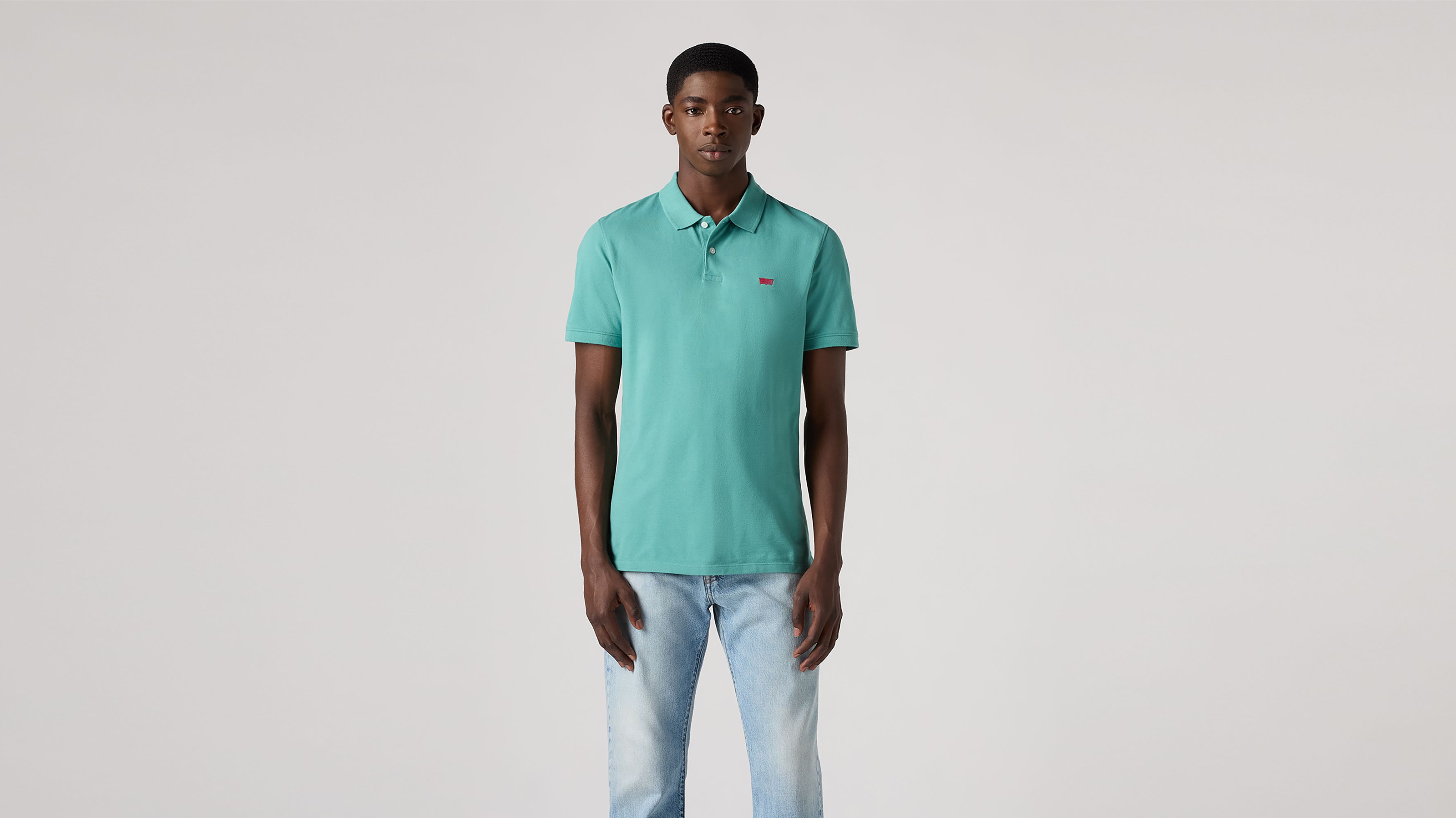 Slim Housemark Polo Shirt - Blue | Levi's® NO