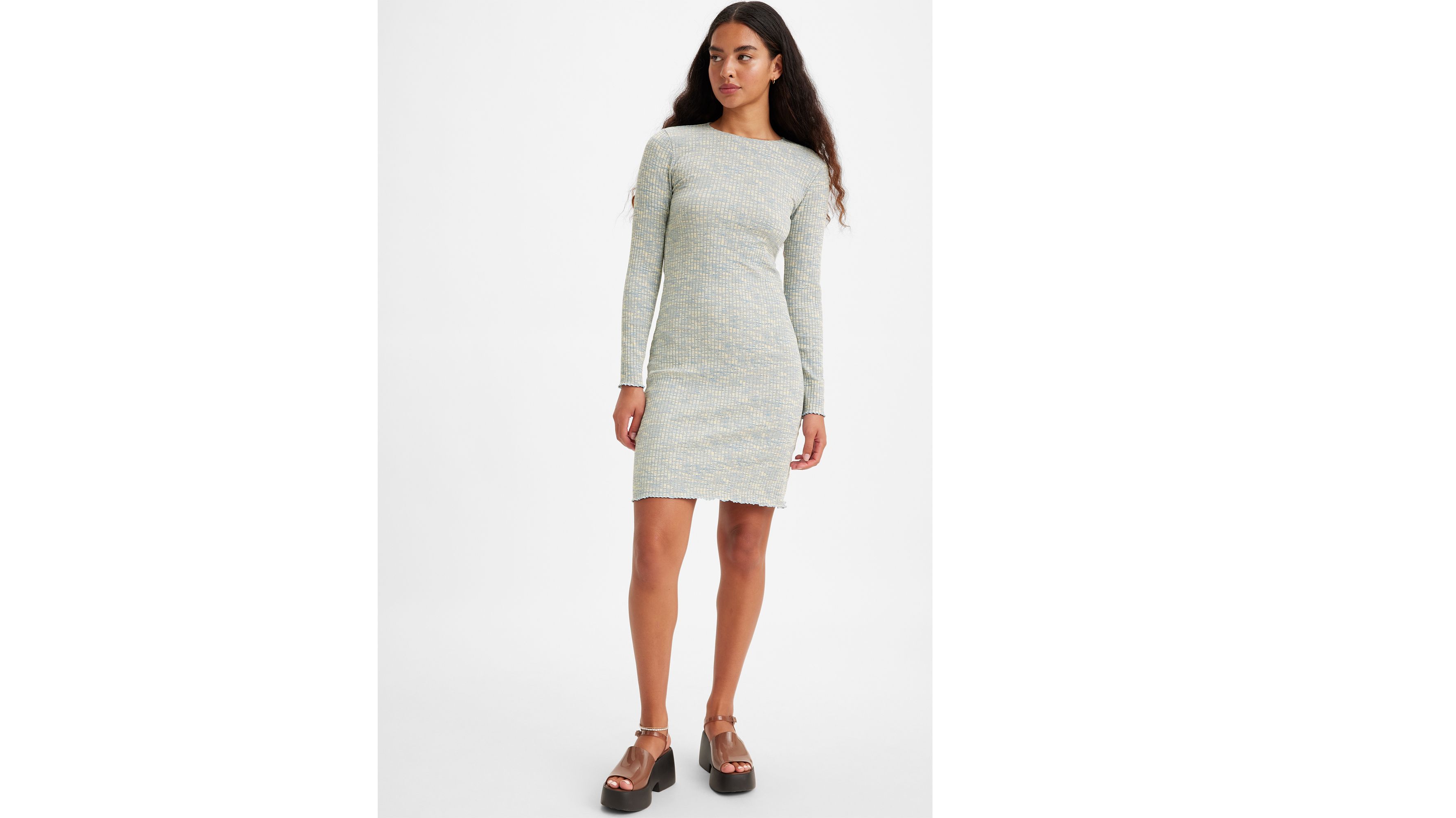 Sun Bleached Knit Dress - Grey | Levi's® US