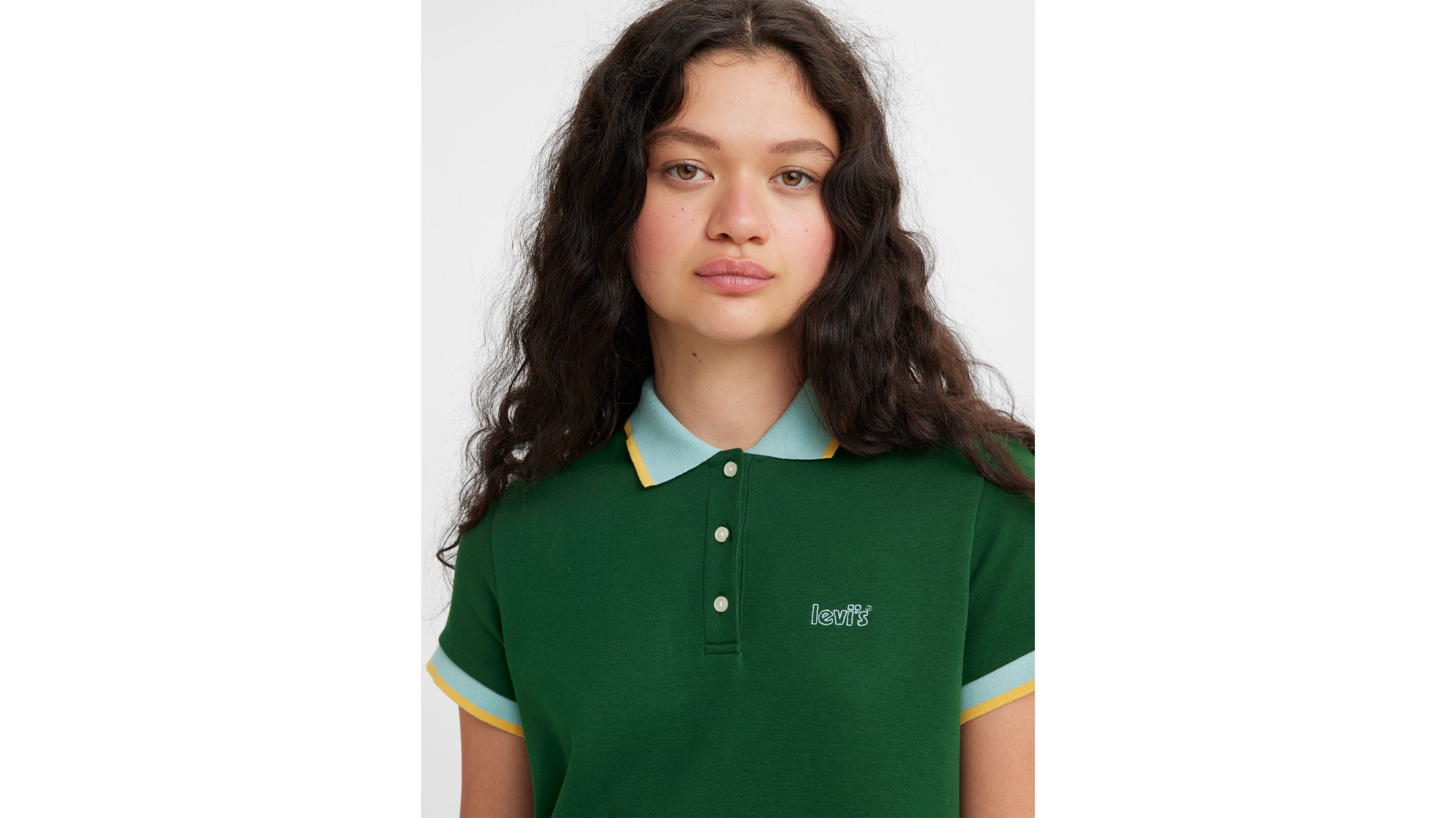 Pia Polo Dress - Green | Levi's® SE