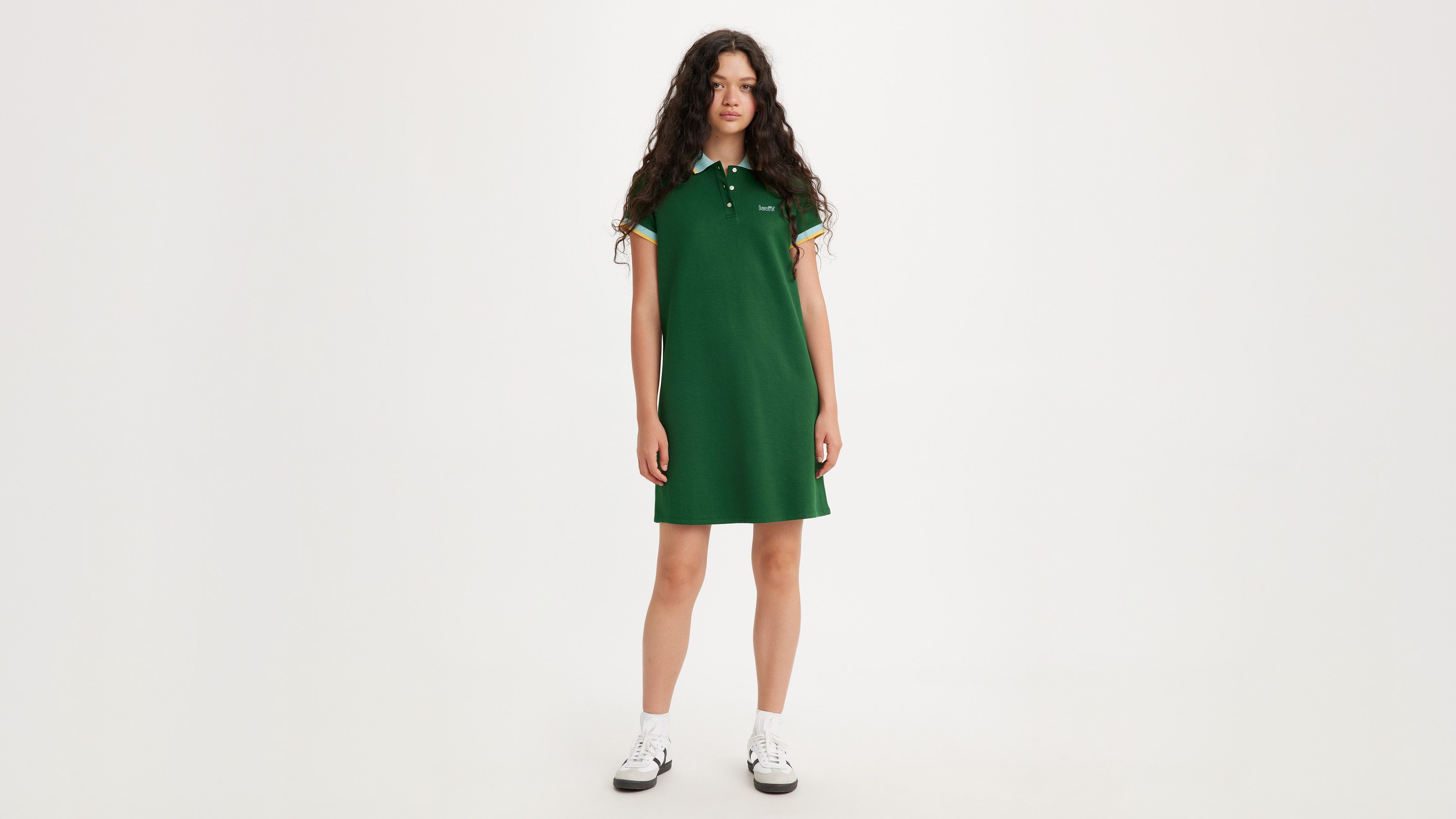 Pia Polo Dress - Green | Levi's® US