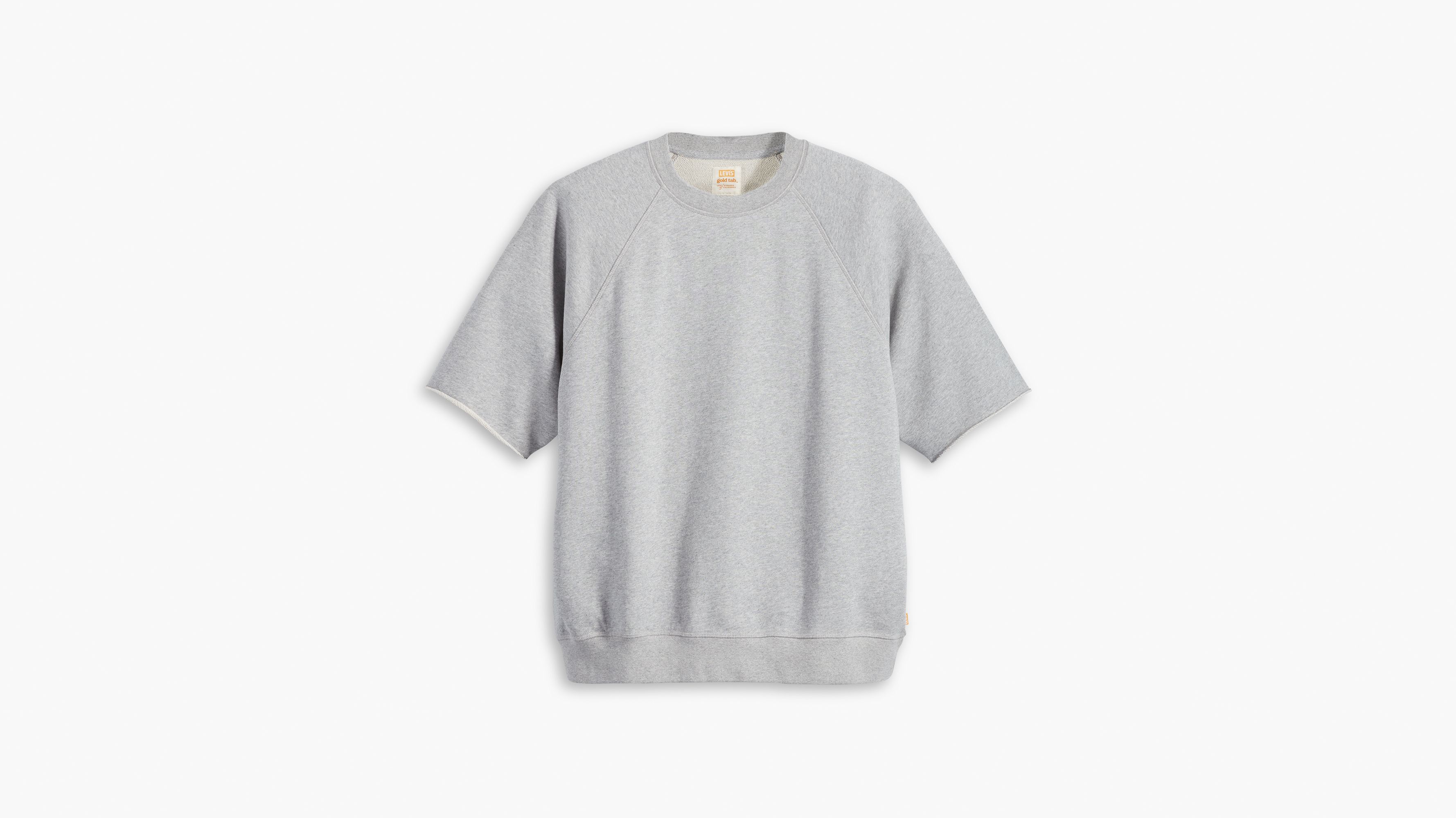 Gold Tab™ Cut Off Raglan Shirt - Grey | Levi's® US