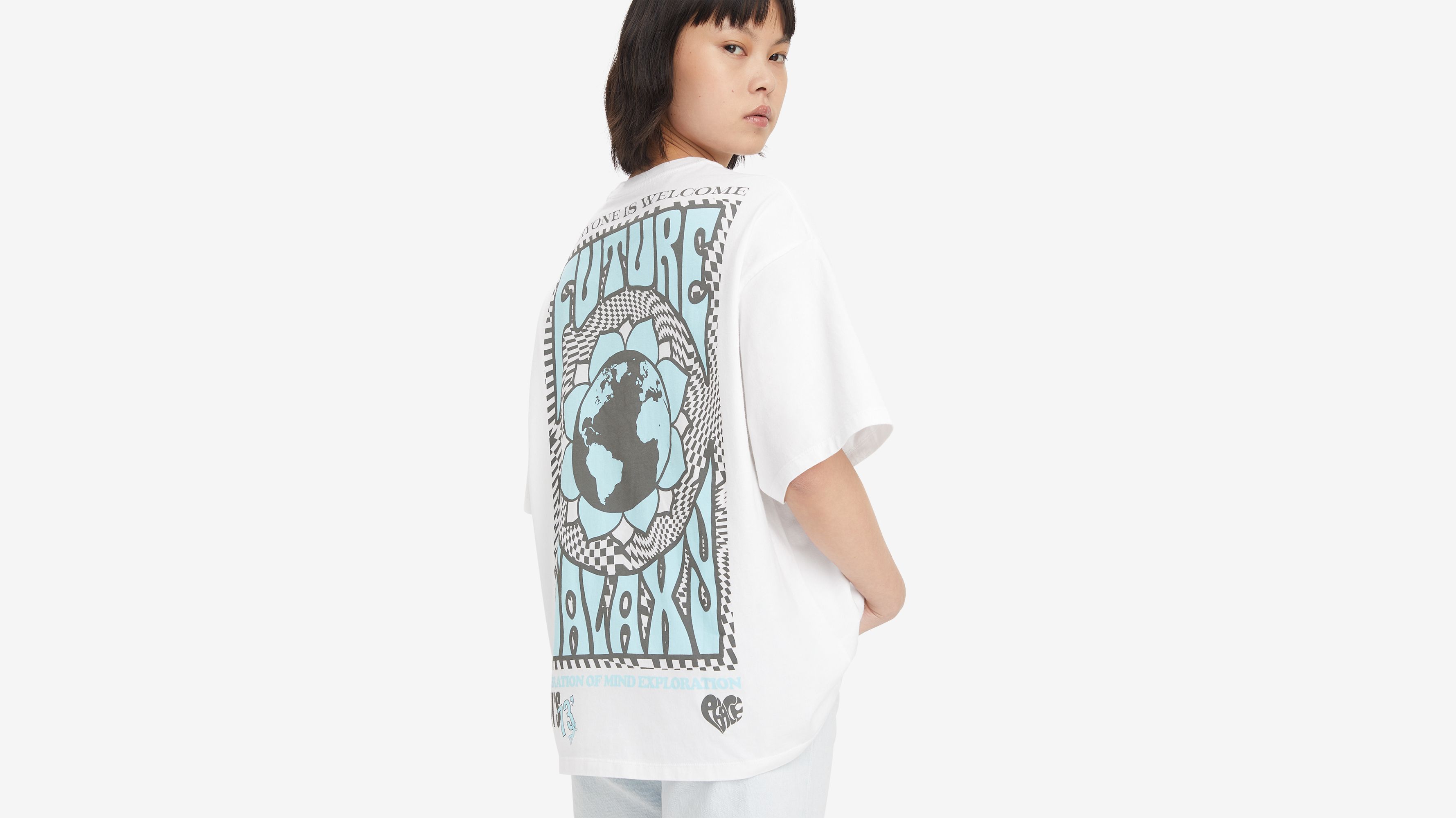 Graphic Short Stack Tee - White | Levi's® CZ