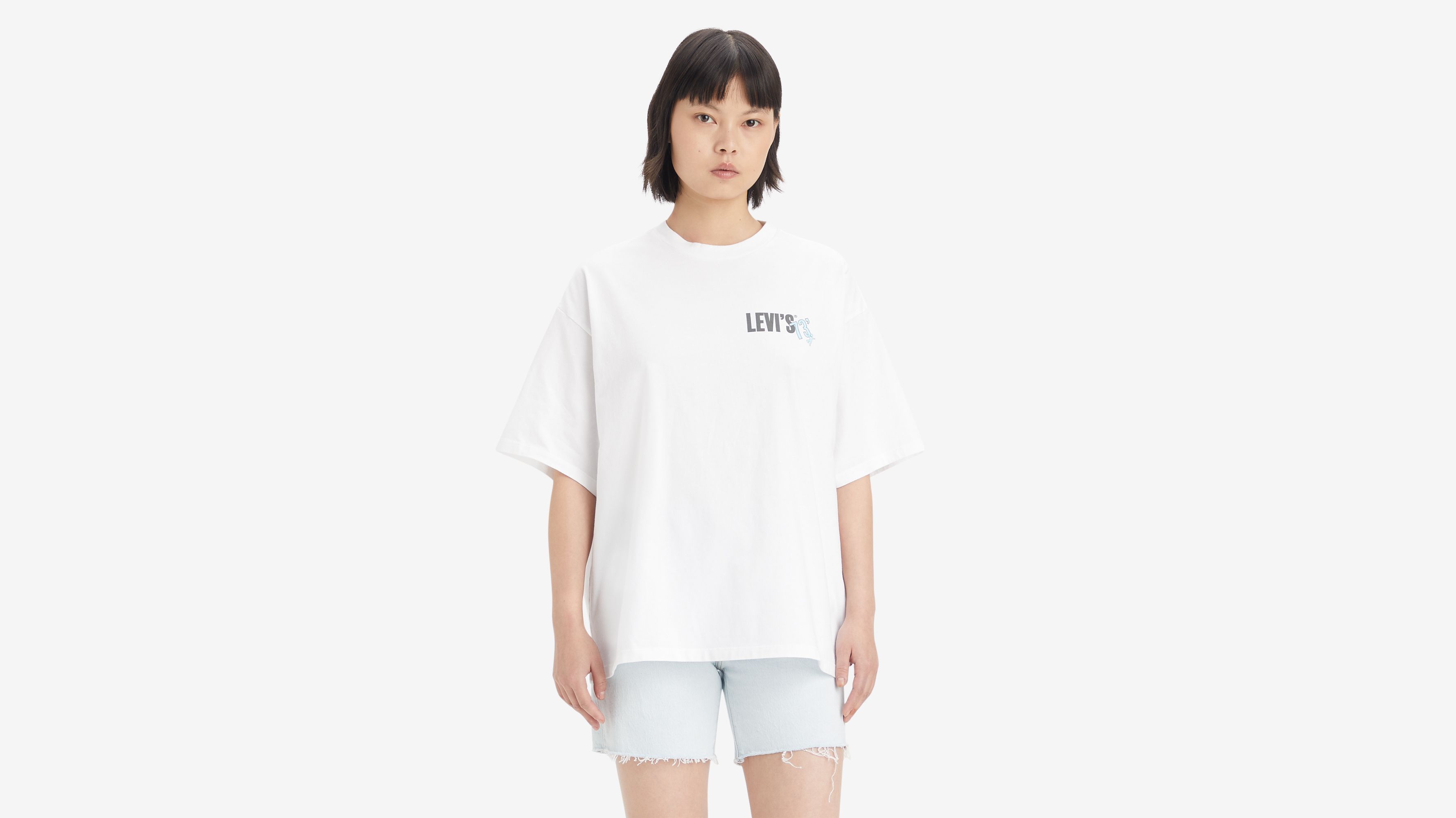 Graphic Short Stack Tee - White | Levi's® LT