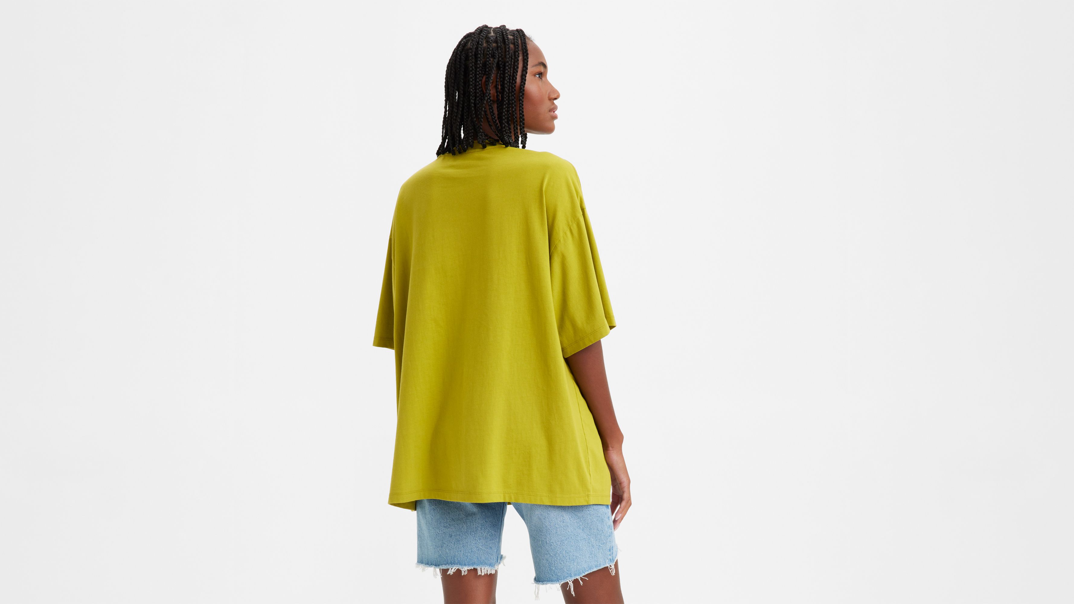 Graphic Short Stack Tee - Green | Levi's® GB