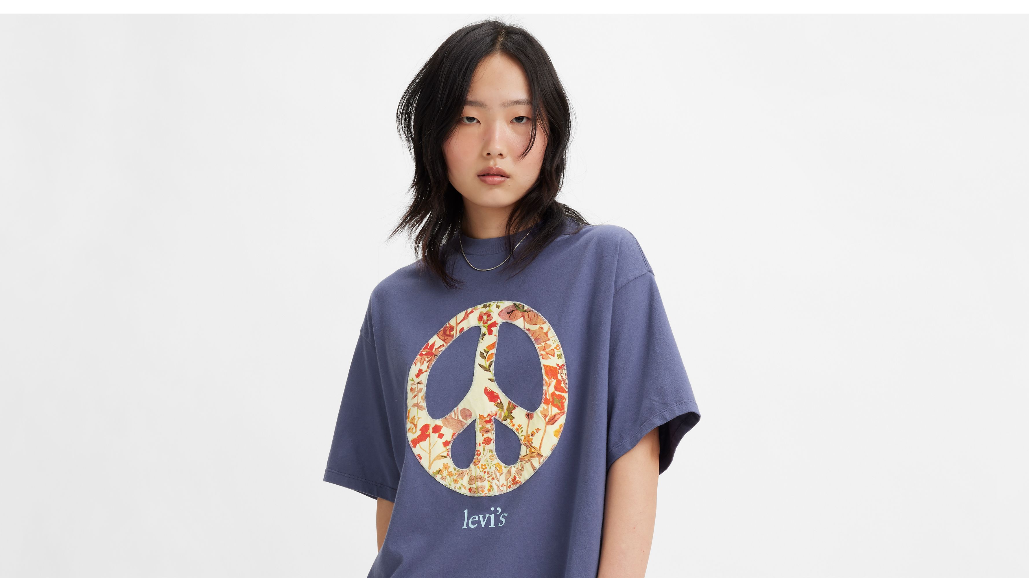 Graphic Short Stack T-shirt - Blue | Levi's® US