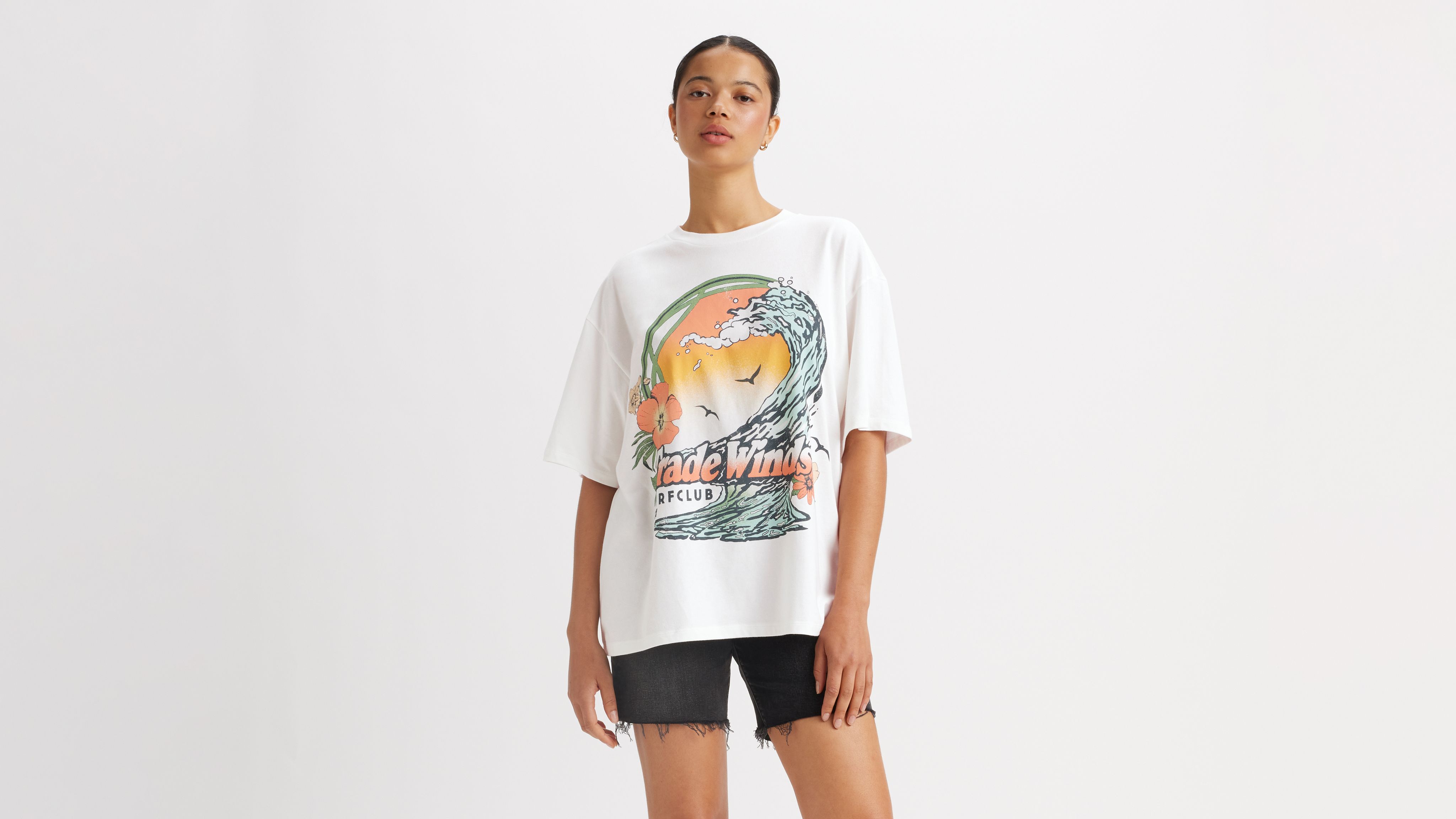 Graphic Short Stack T-shirt - White | Levi's® US