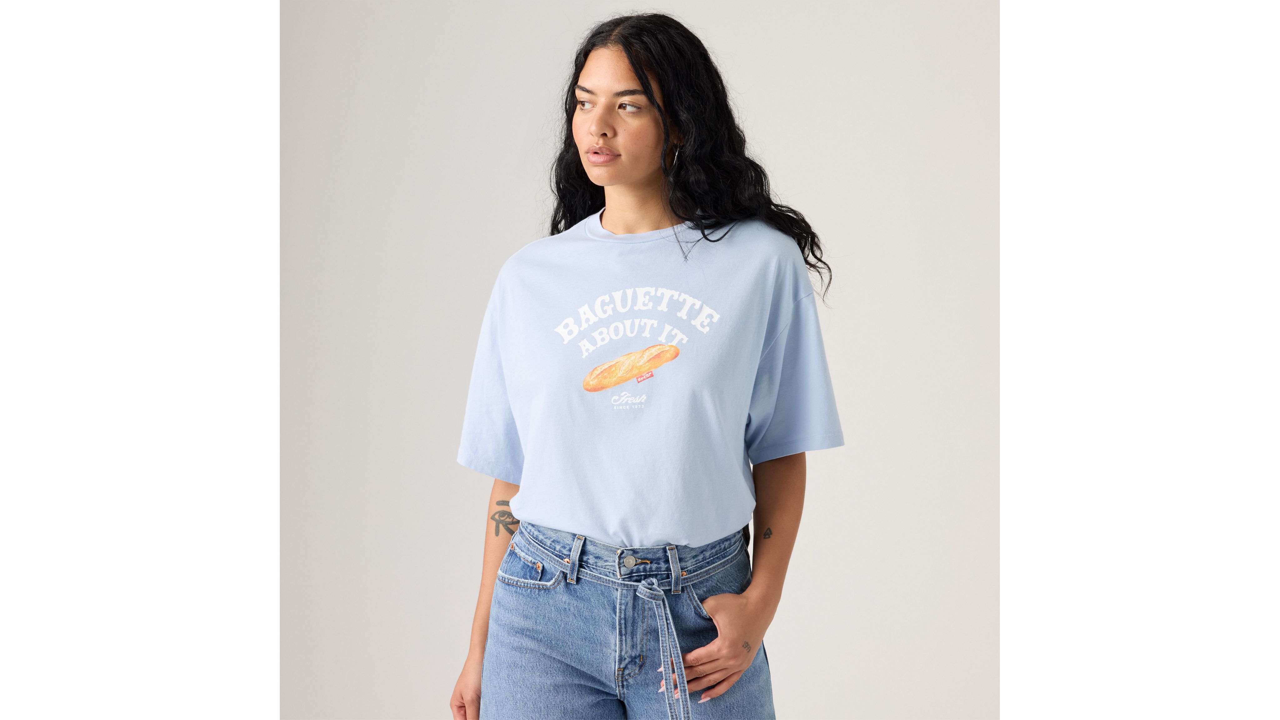 Graphic Short Stack T-shirt - Blue | Levi's® US