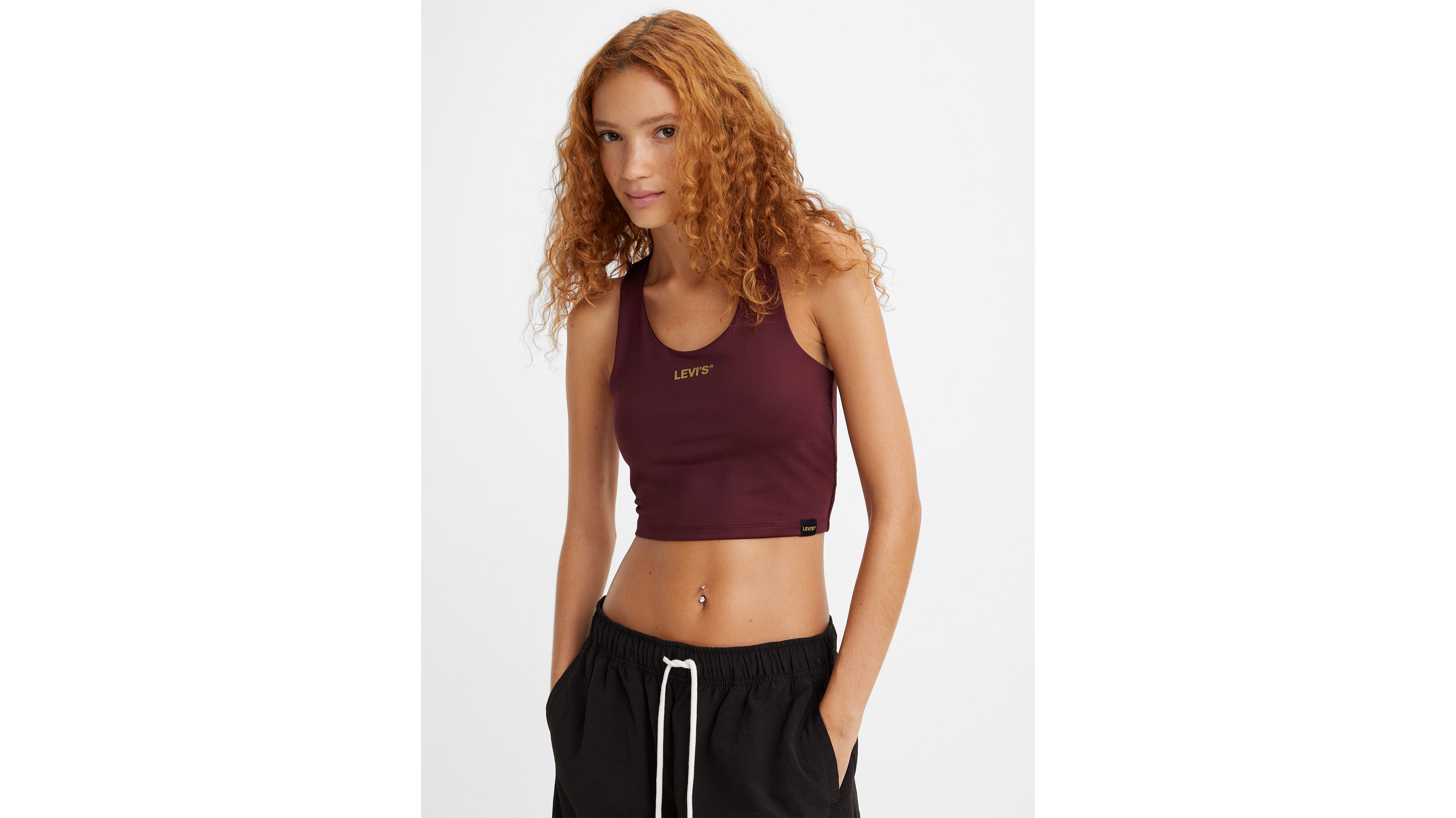 Graphic Racer Half Tank - Red | Levi's® IT