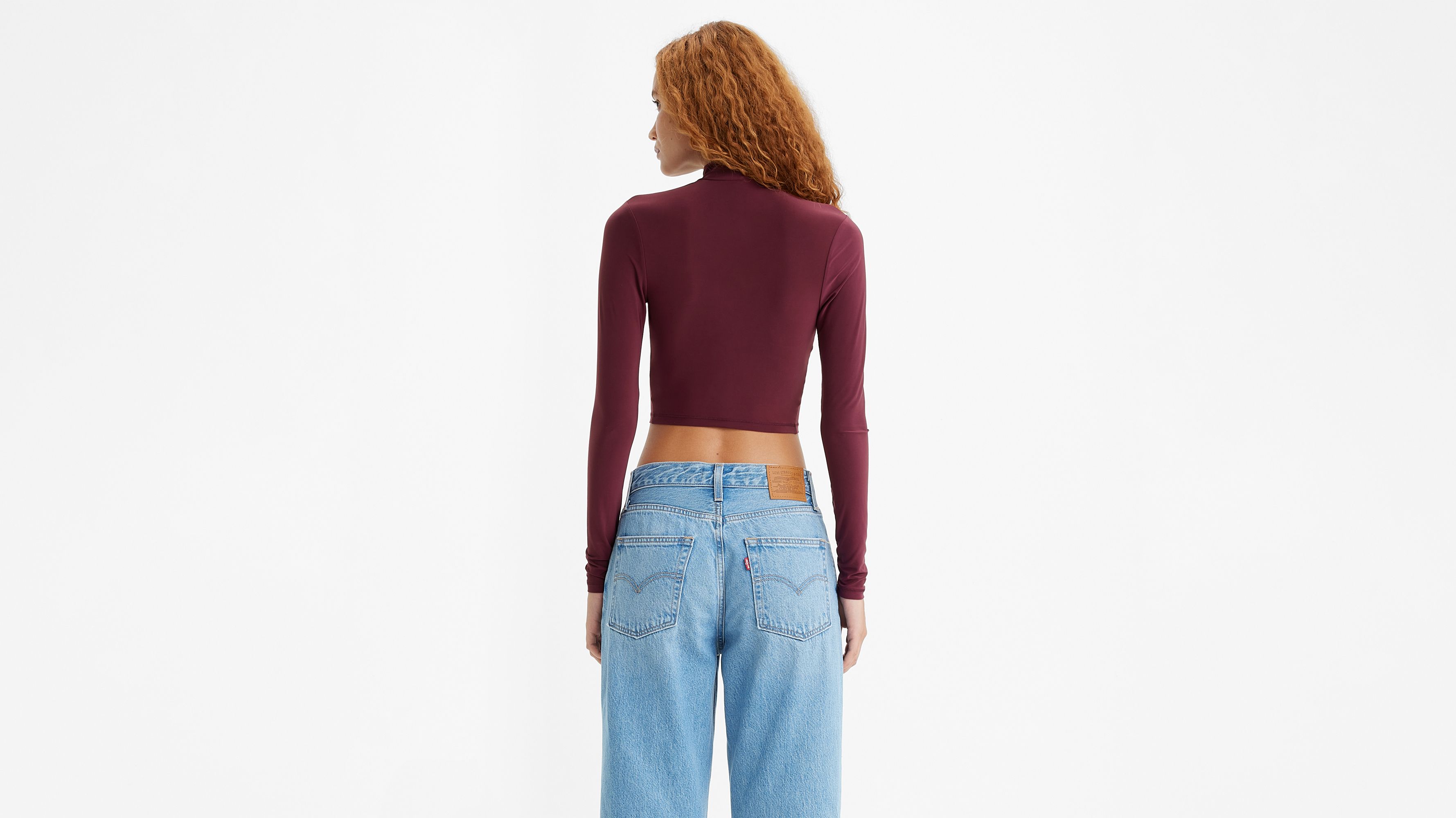 Graphic Rory Second Skin Tee - Red | Levi's® RO