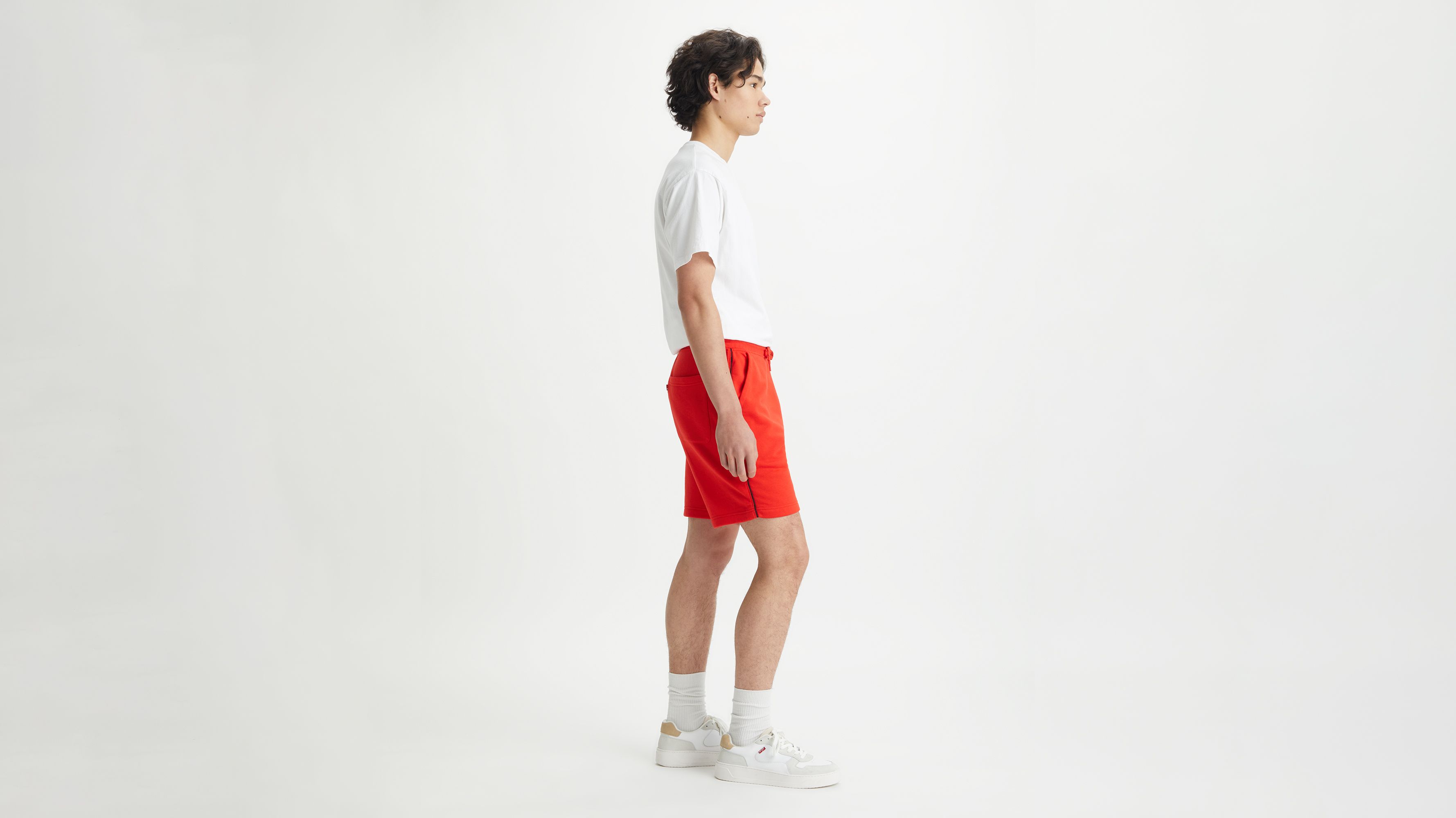 Graphic Piping Shorts - Red | Levi's® LI