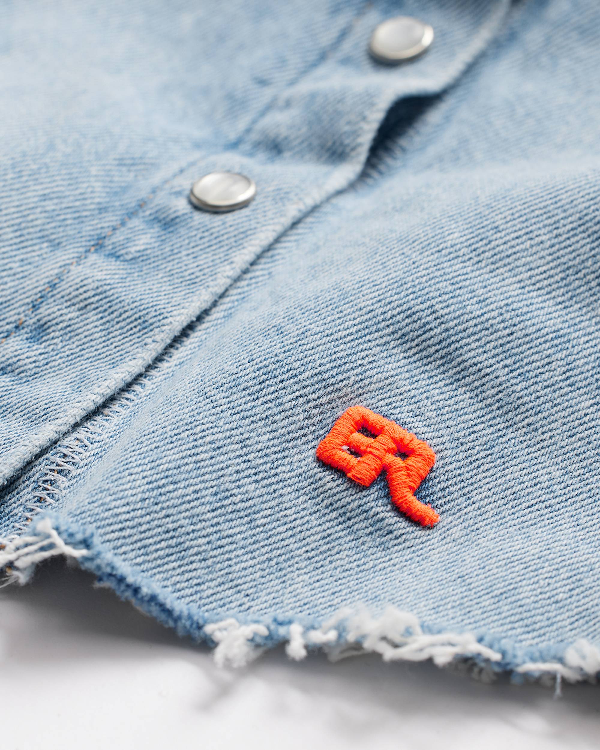 Levi's® X Erl Fitted Denim Shirt - Blue | Levi's® AT Levi's® X Erl Fitted Denim Shirt - Blue | Levi's® AT