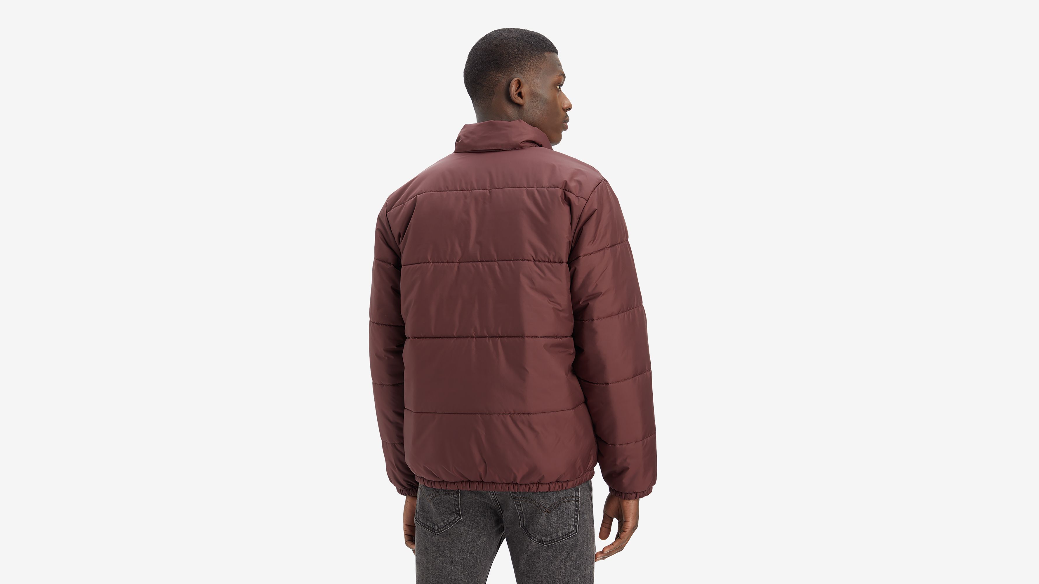 Sunset Kort Dunjacka - Röd | Levi's® SE