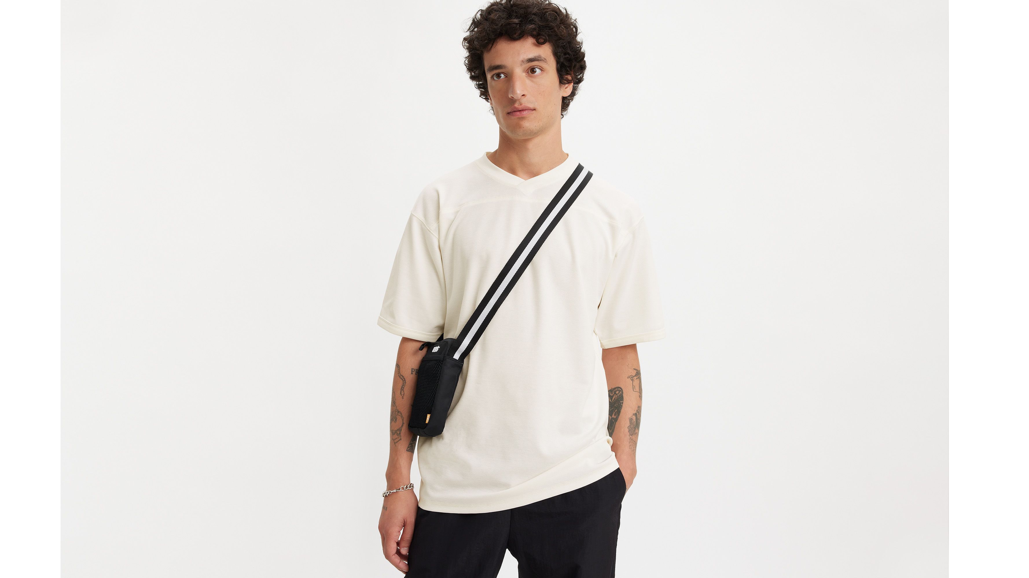 Gold Tab™ Sonora Plated Rec T-shirt - White | Levi's® US